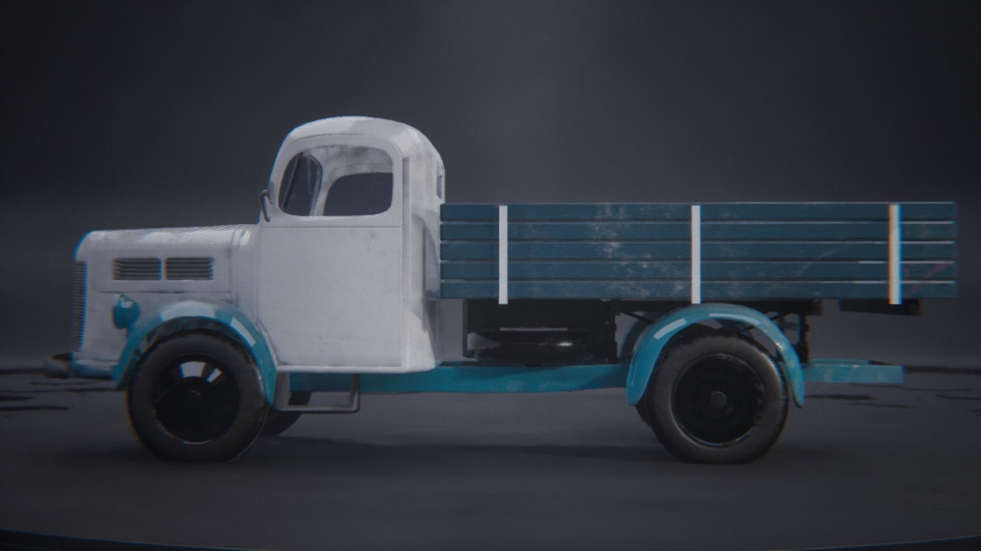 Old truck 3D model | CGTrader