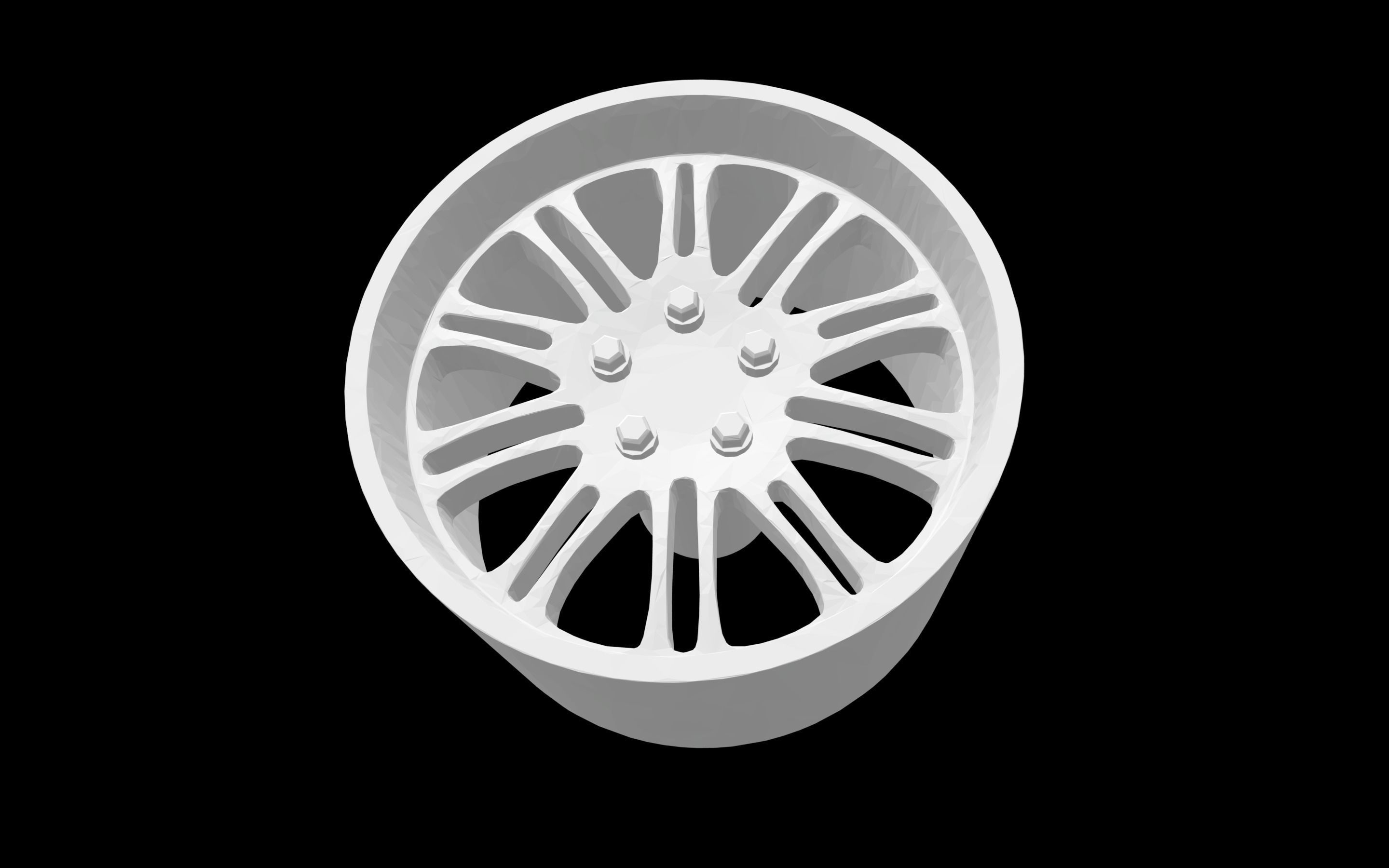 Bavarian style 67 scalable and printable rims 3D model 3D printable ...