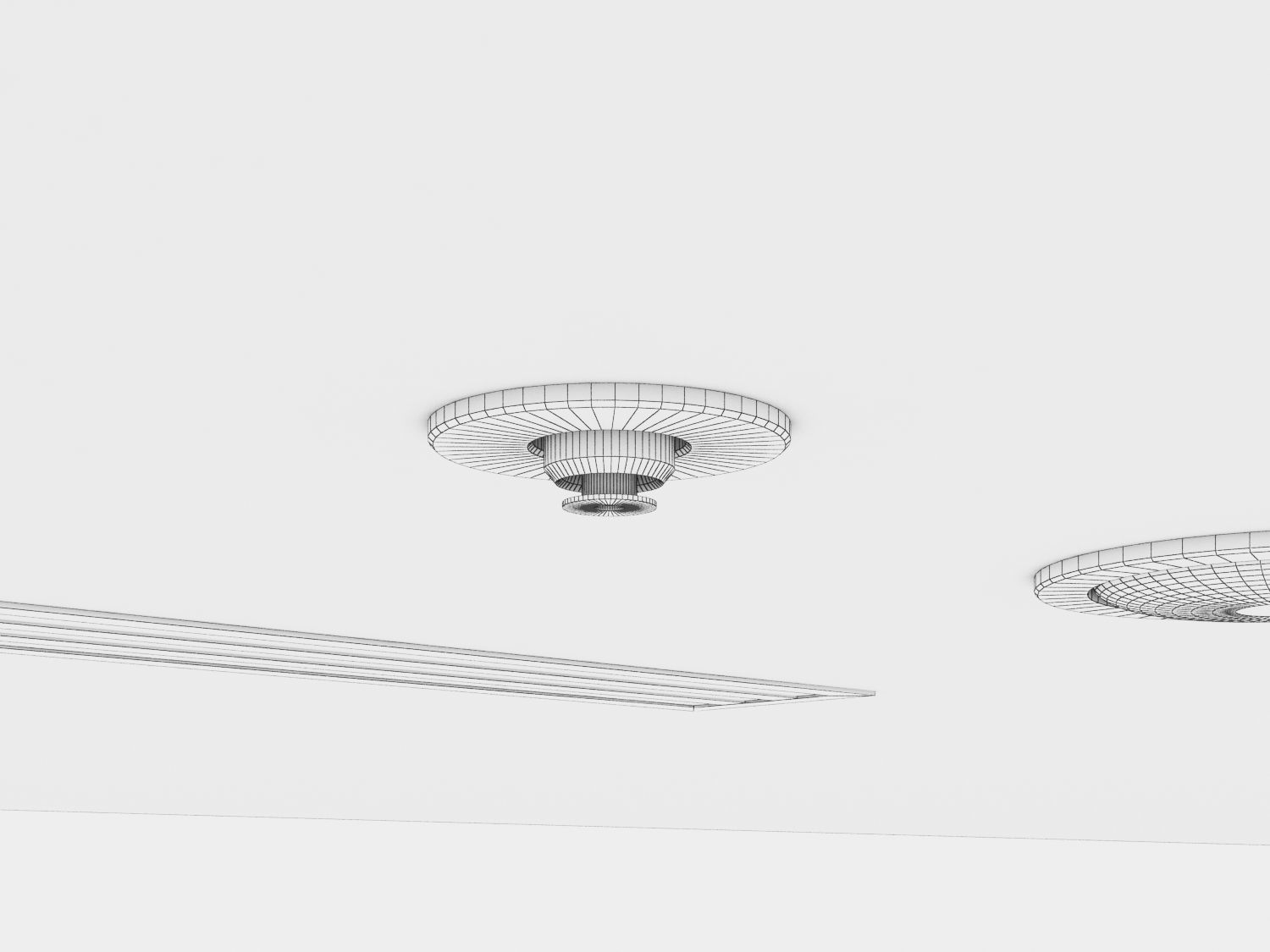 3D model office ceiling equipment set VR / AR / low-poly | CGTrader