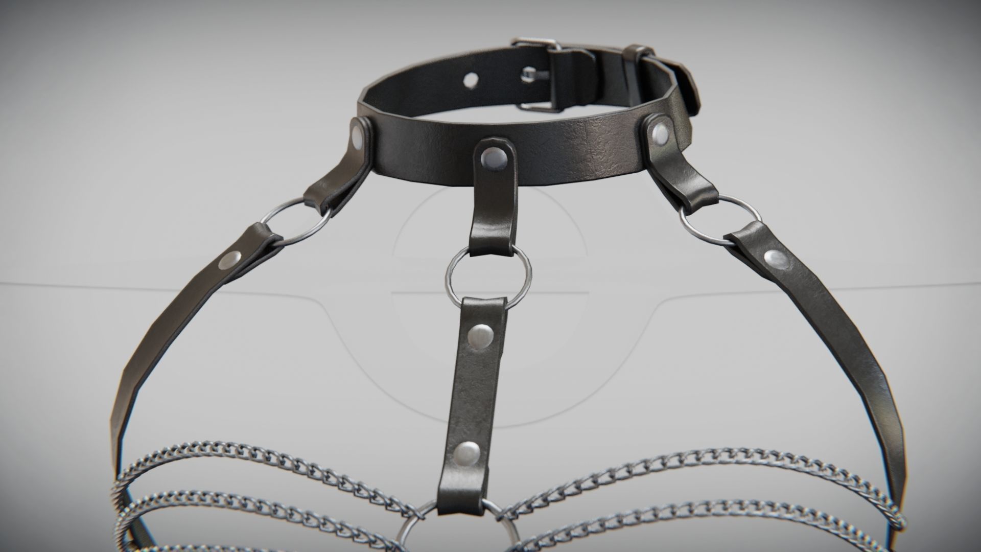 3D model Chain Harness VR / AR / low-poly | CGTrader