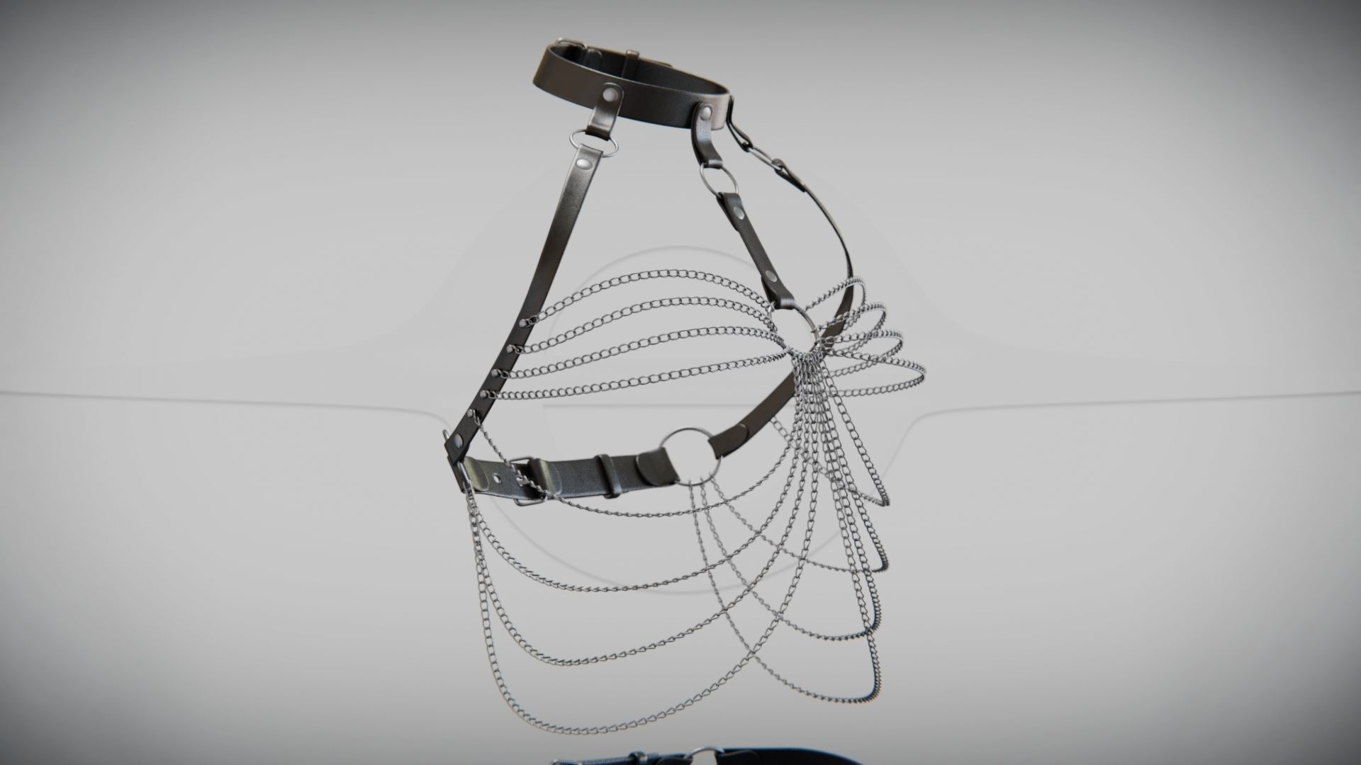 3D model Chain Harness VR / AR / low-poly | CGTrader