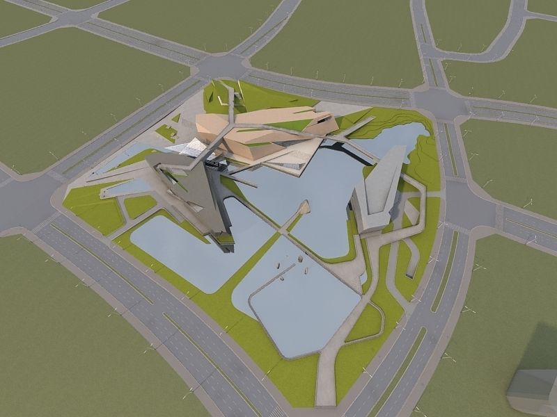 Museum 3D model | CGTrader