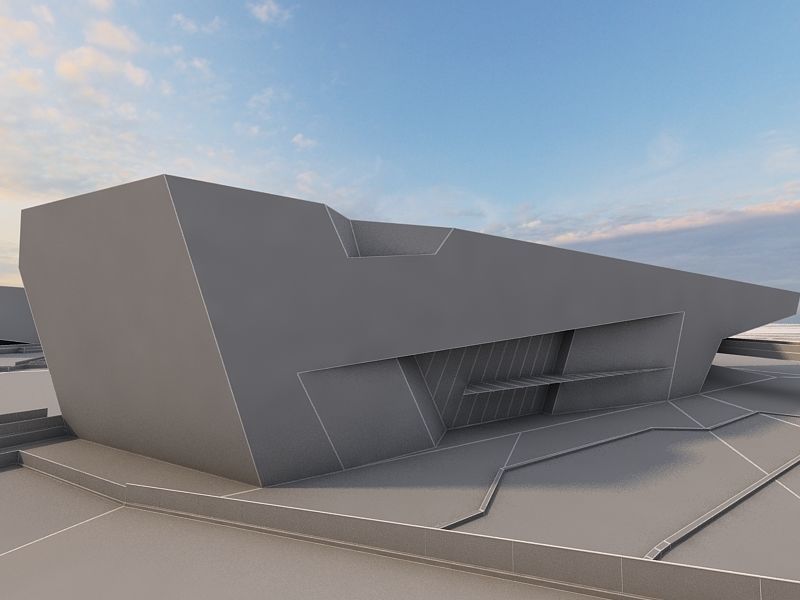 Museum 3D model | CGTrader