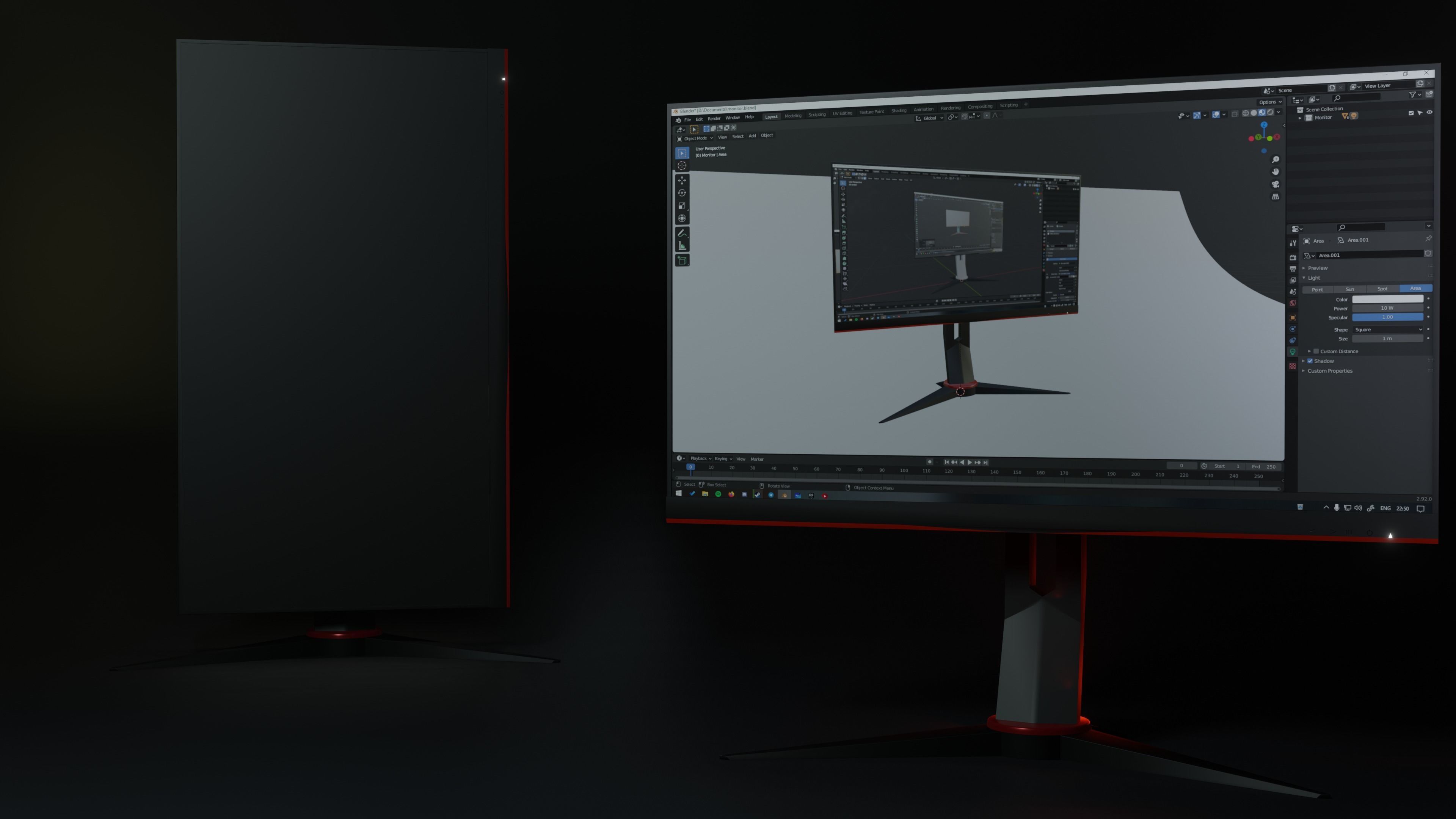 Computer Monitor free 3D model | CGTrader