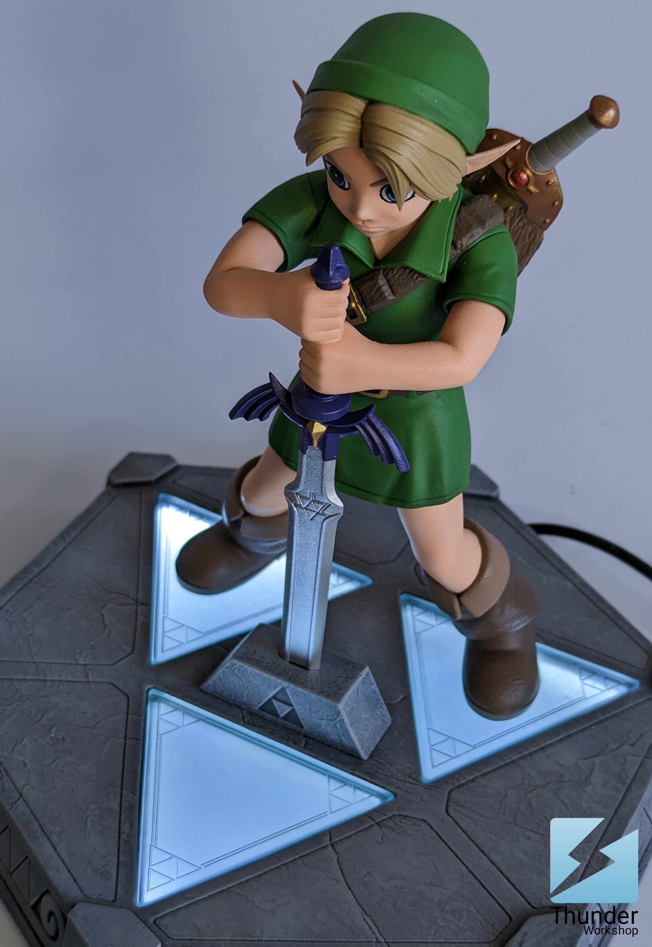 Zelda Ocarina Of Time Young Link - 3D PRINTABLE STATUE 3D model 3D ...
