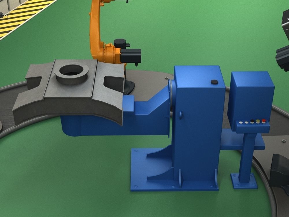 Workshop Automatic Manipulator Equipment 3D model | CGTrader