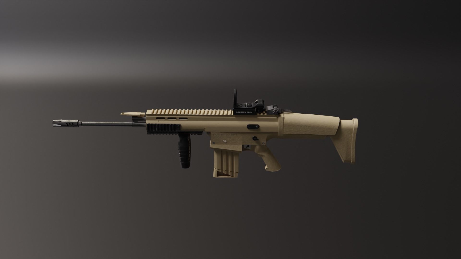 Scar-H Game Ready 3D model | CGTrader