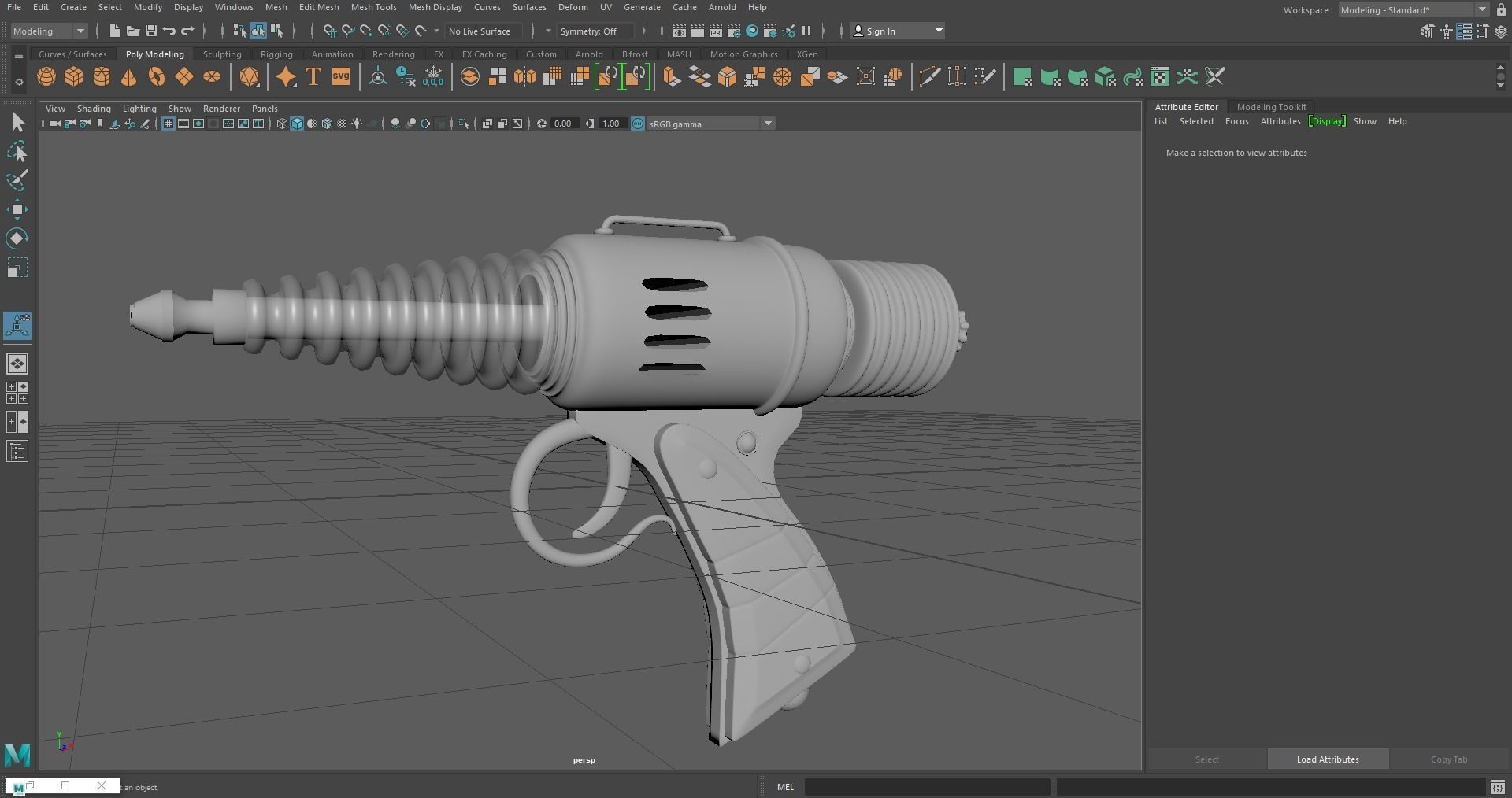 The Laser Gun free 3D model | CGTrader
