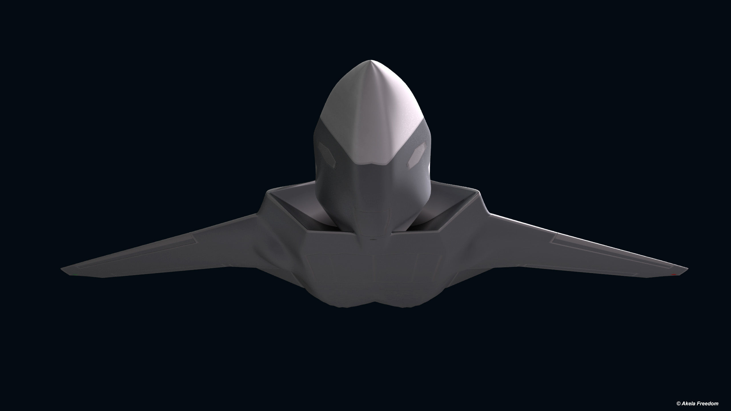 FCAS Future Combat Air System 3D model animated | CGTrader