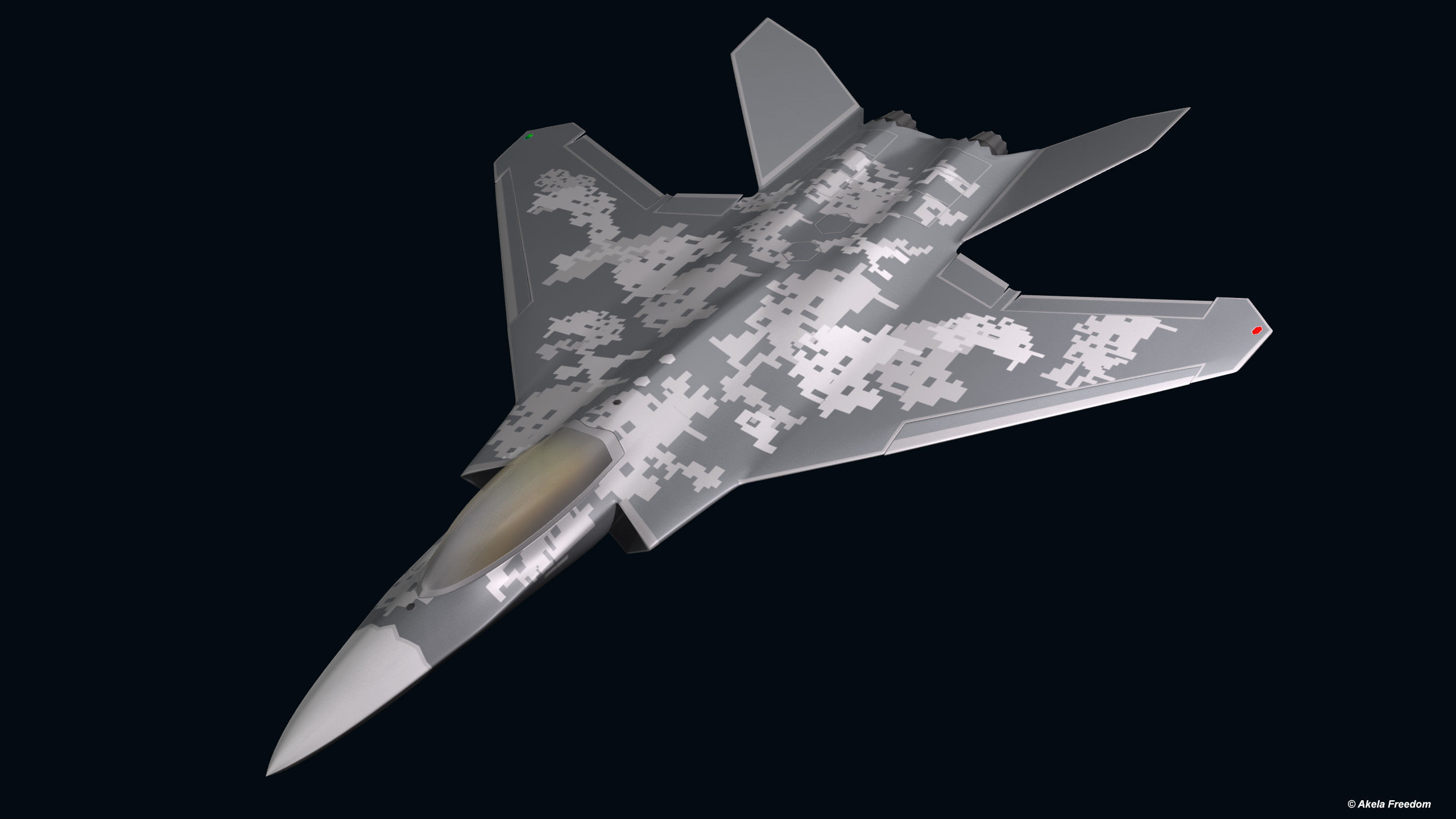 FCAS Future Combat Air System 3D model animated | CGTrader