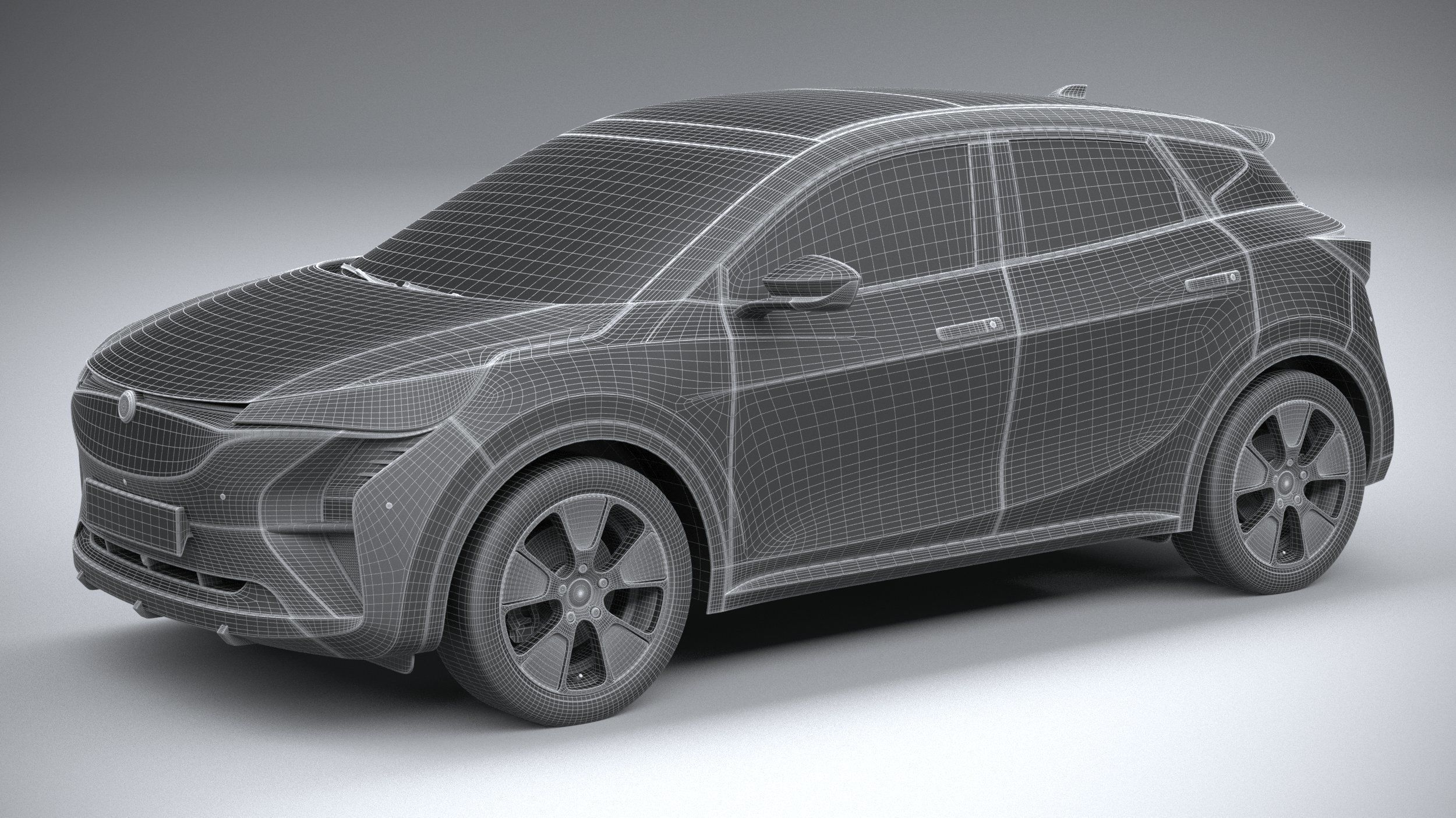 Generic Crossover v1 2022 3D model | CGTrader