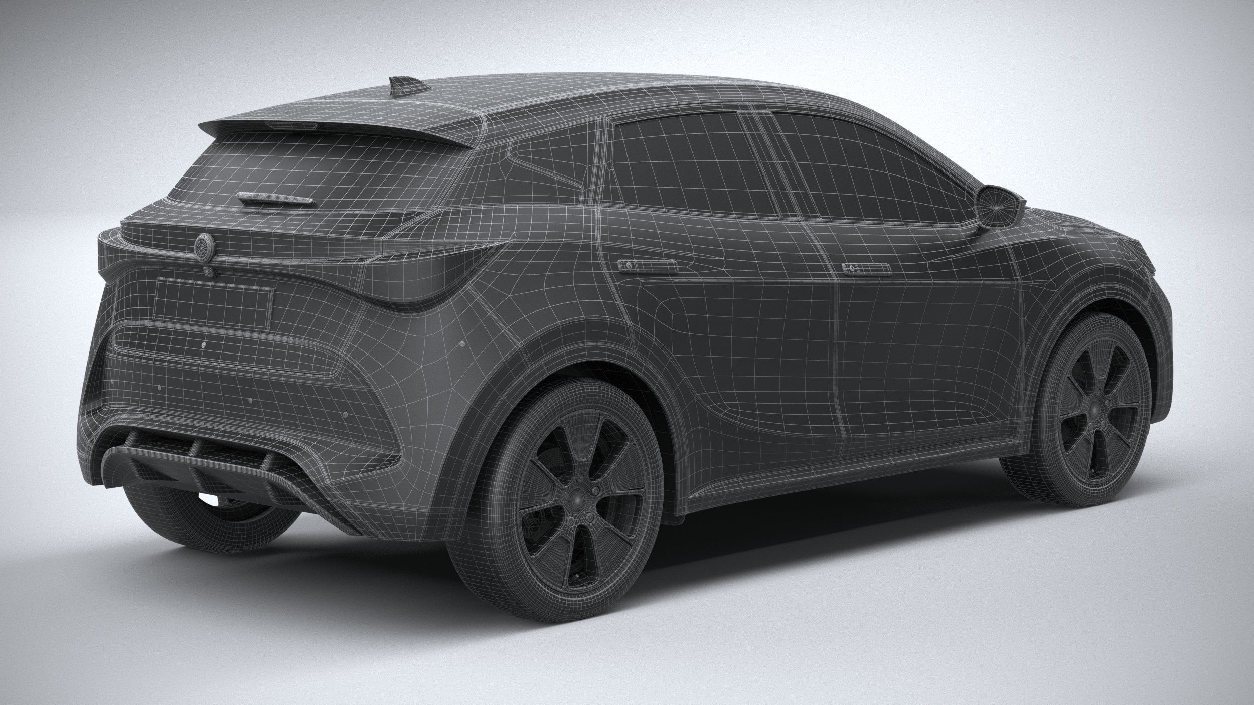 Generic Crossover v1 2022 3D model | CGTrader