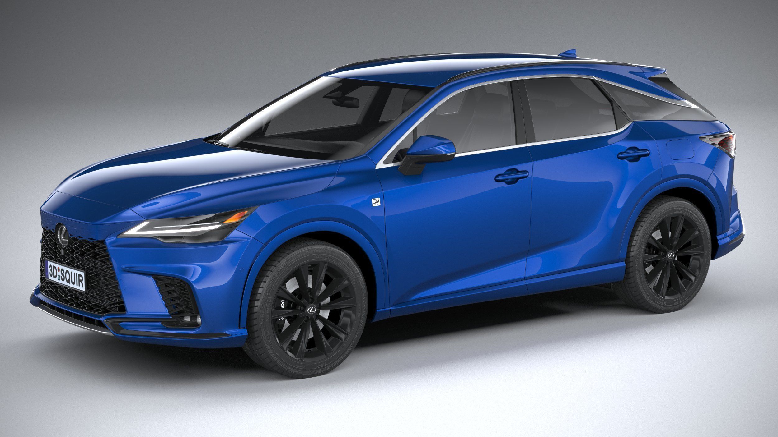 Lexus RX 500 2023 3D model | CGTrader