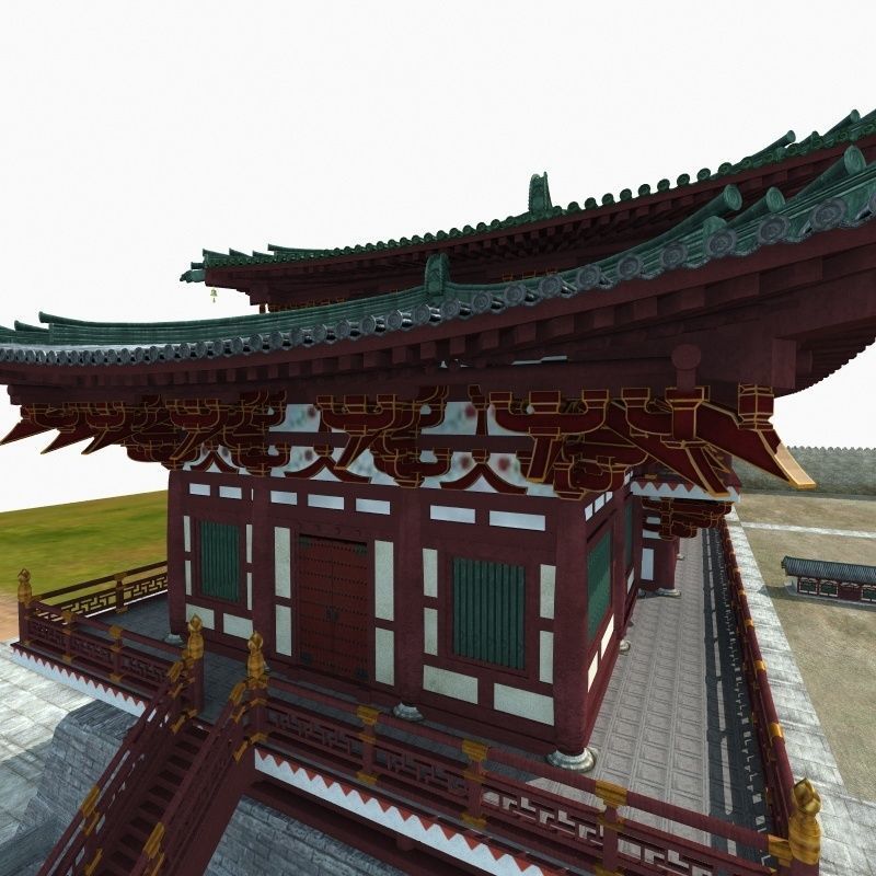 Ancient Chinese city 3D model | CGTrader