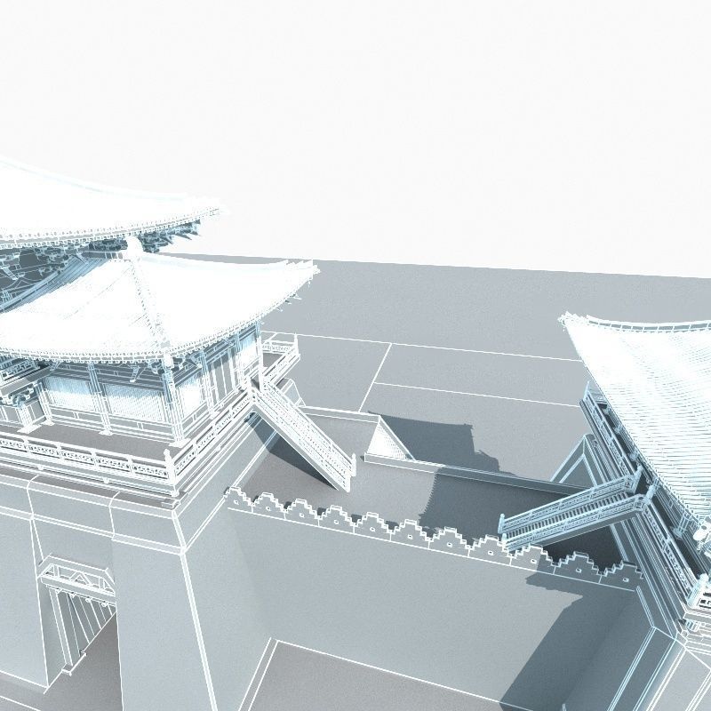 Ancient Chinese city 3D model | CGTrader
