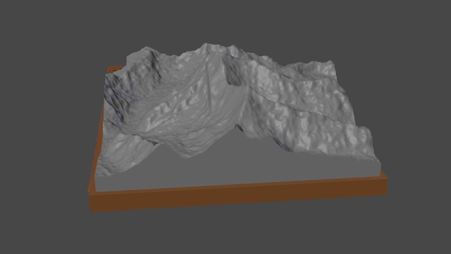 Api Mountain 3D model 3D printable | CGTrader