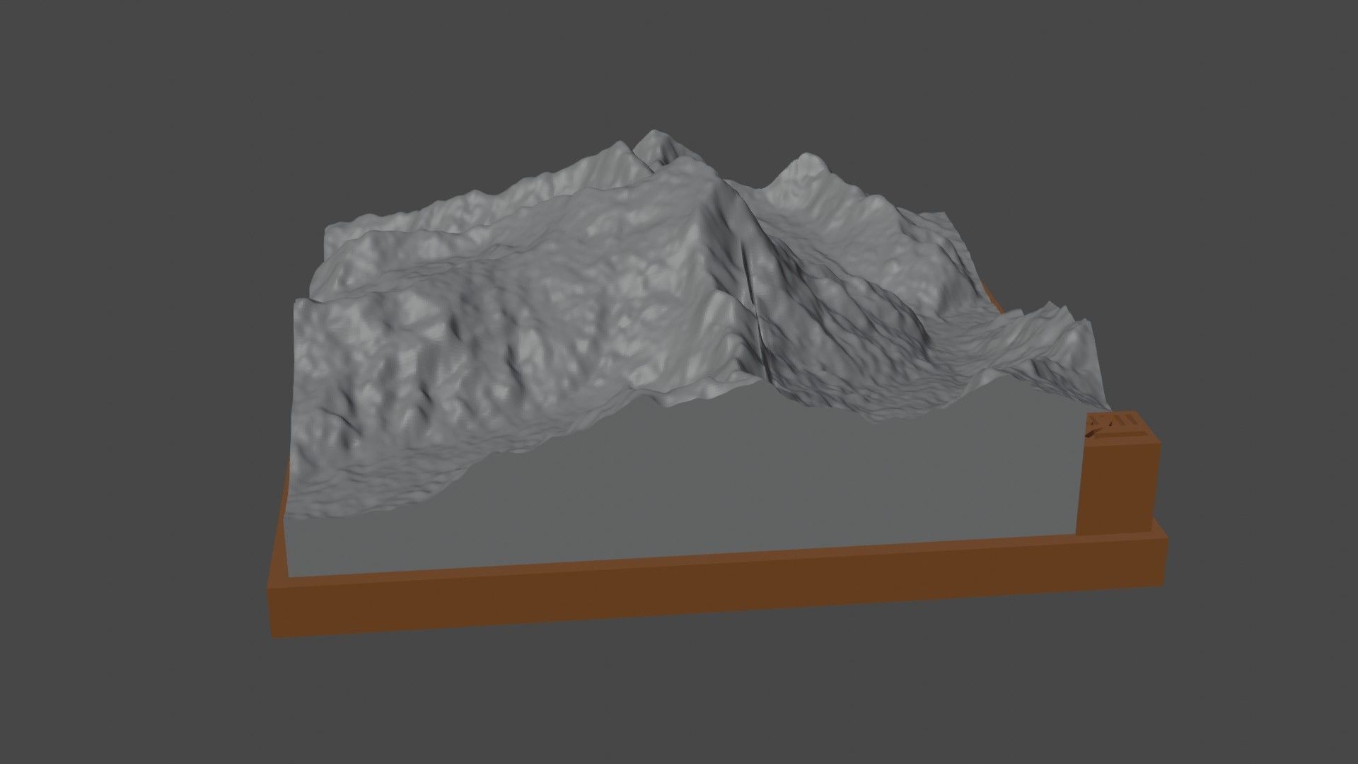 Api Mountain 3D model 3D printable | CGTrader