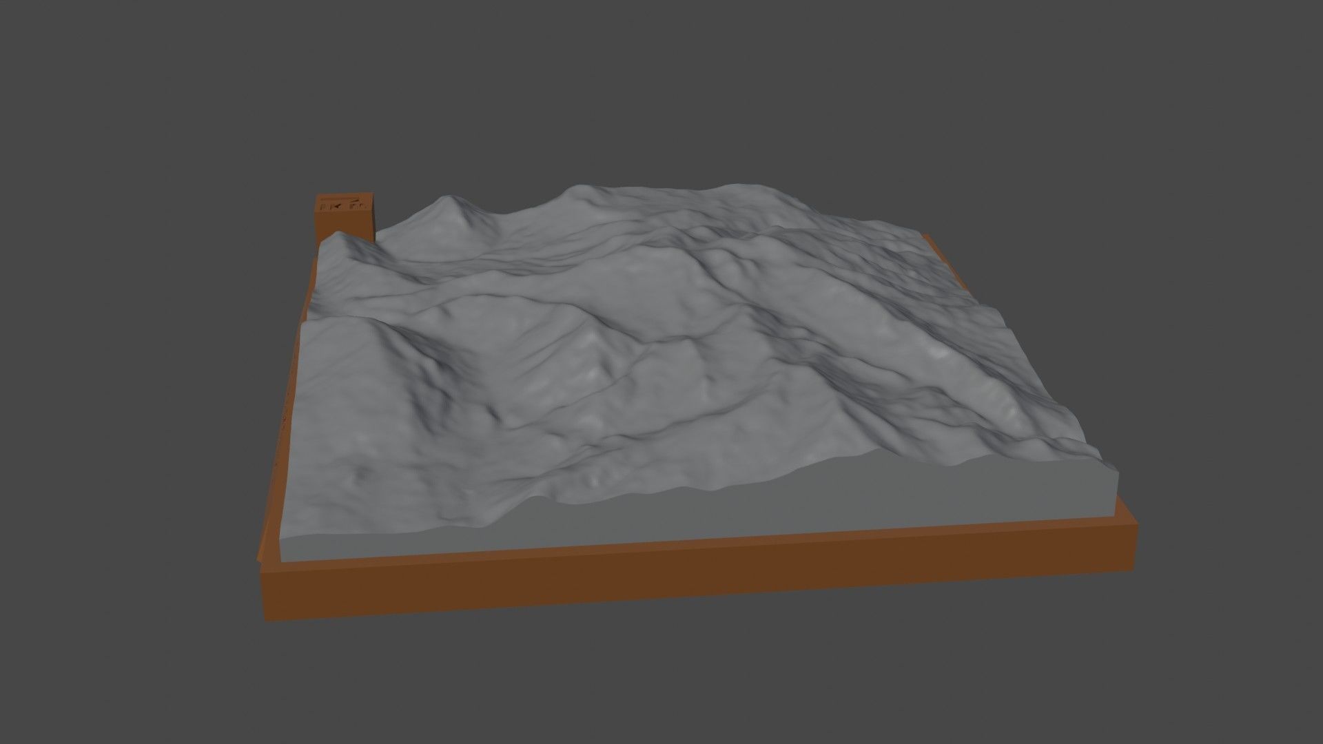 Barla Dagi 3D model 3D printable | CGTrader