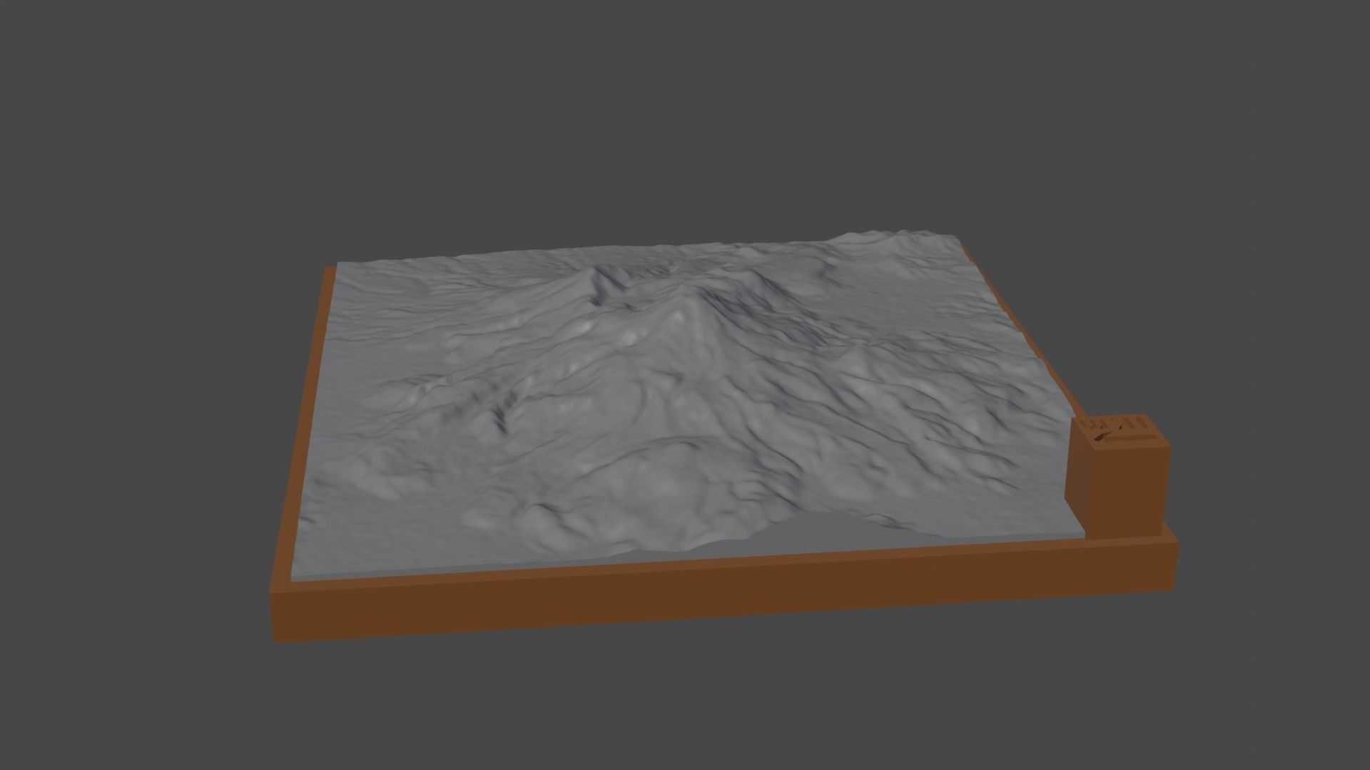 Bulusan Volcano 3D model 3D printable | CGTrader