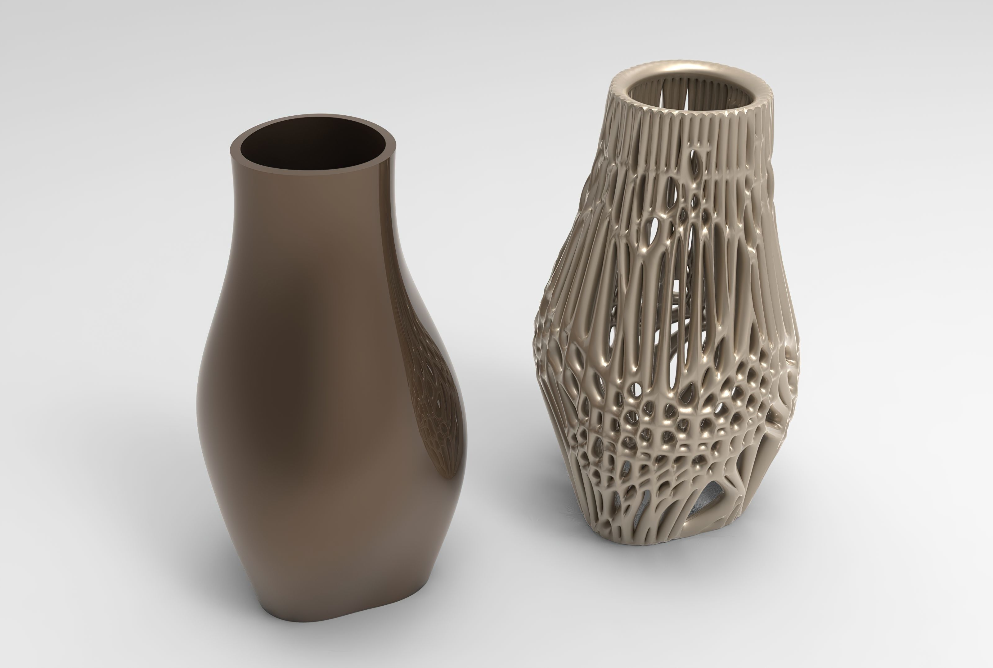 Vase Voronoi 10 3D model 3D printable | CGTrader