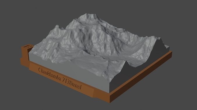 Chaukhamba 3D model 3D printable | CGTrader