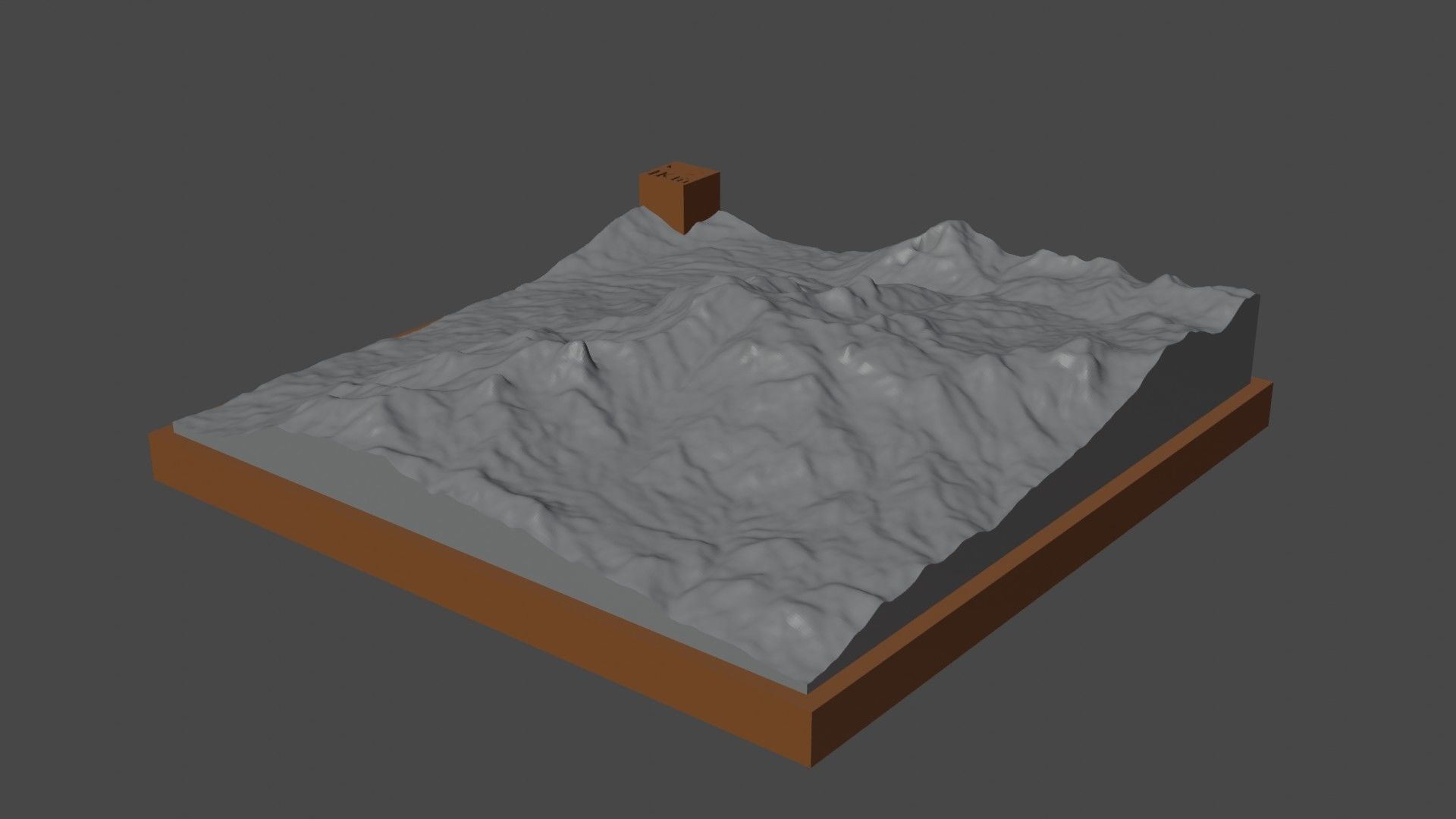 Cerro Cerbatana 3D model 3D printable | CGTrader
