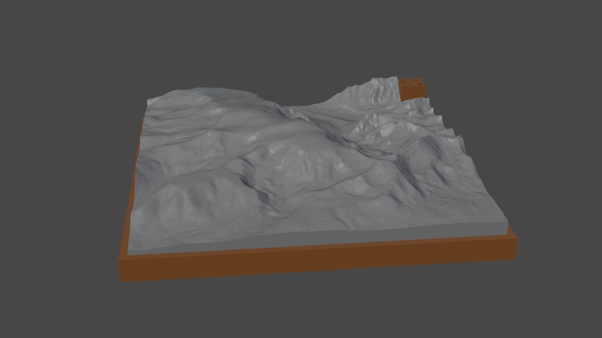 Gora Mungun-Tayga 3D model 3D printable | CGTrader