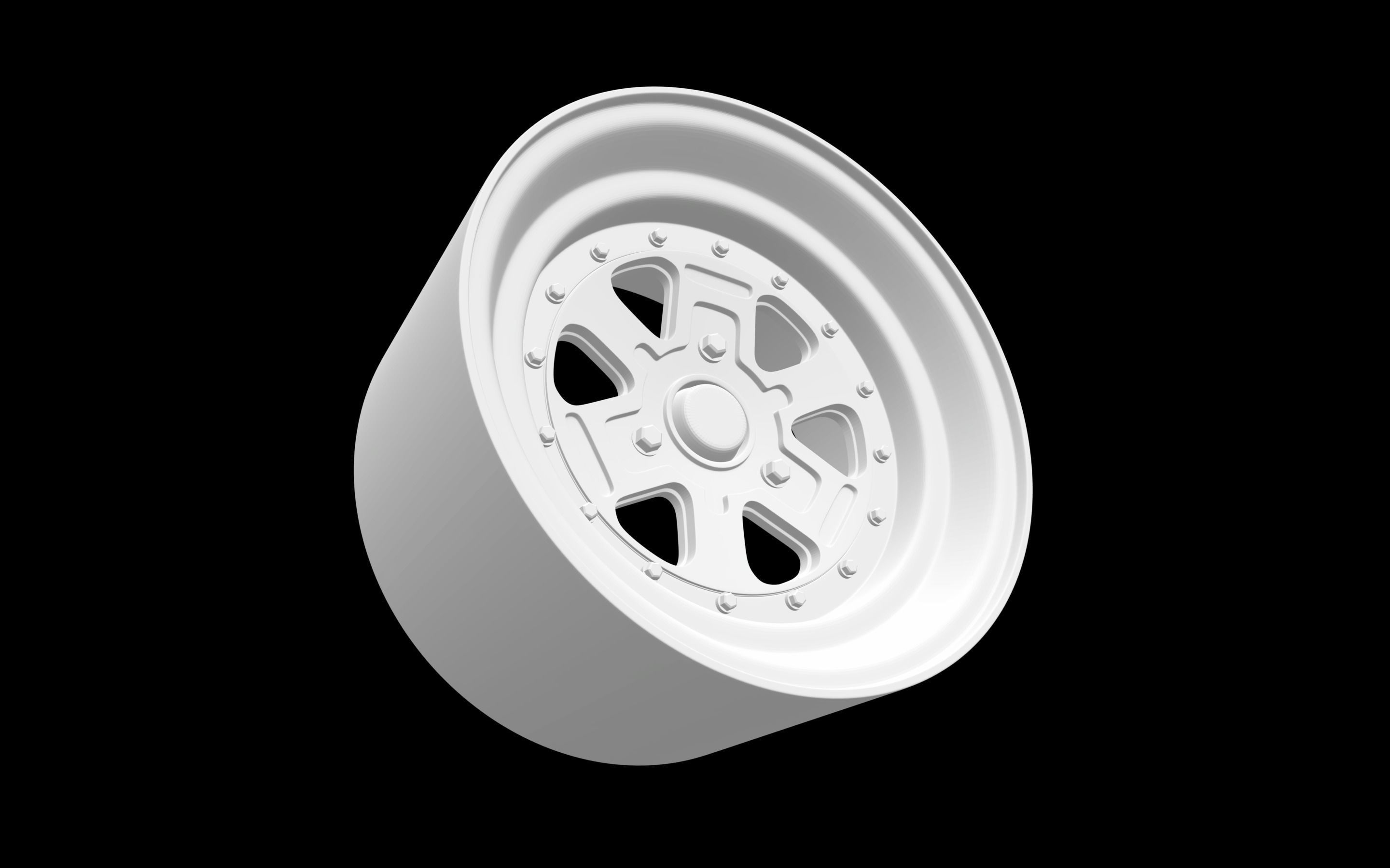 PLS Imola scalable and printable rims 3D model 3D printable | CGTrader
