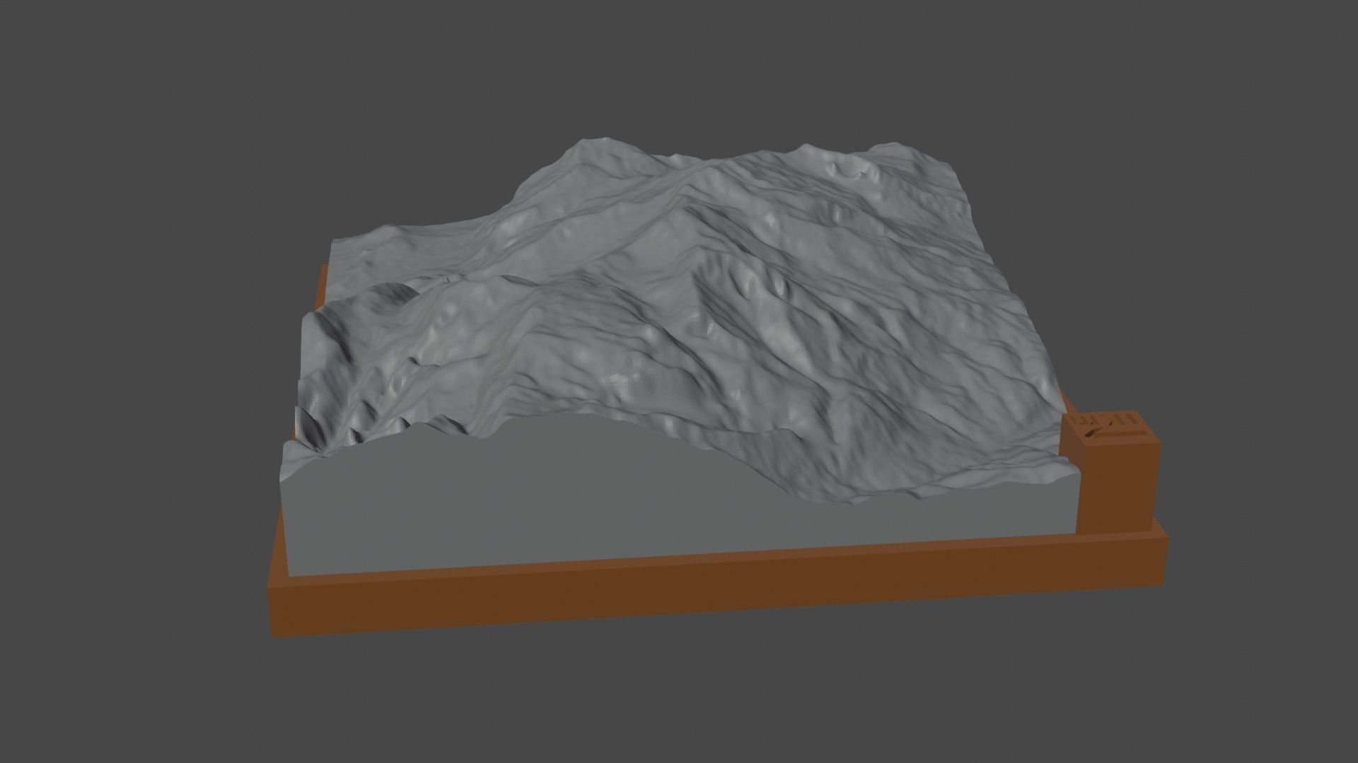 Gunung Binaiya 3D model 3D printable | CGTrader
