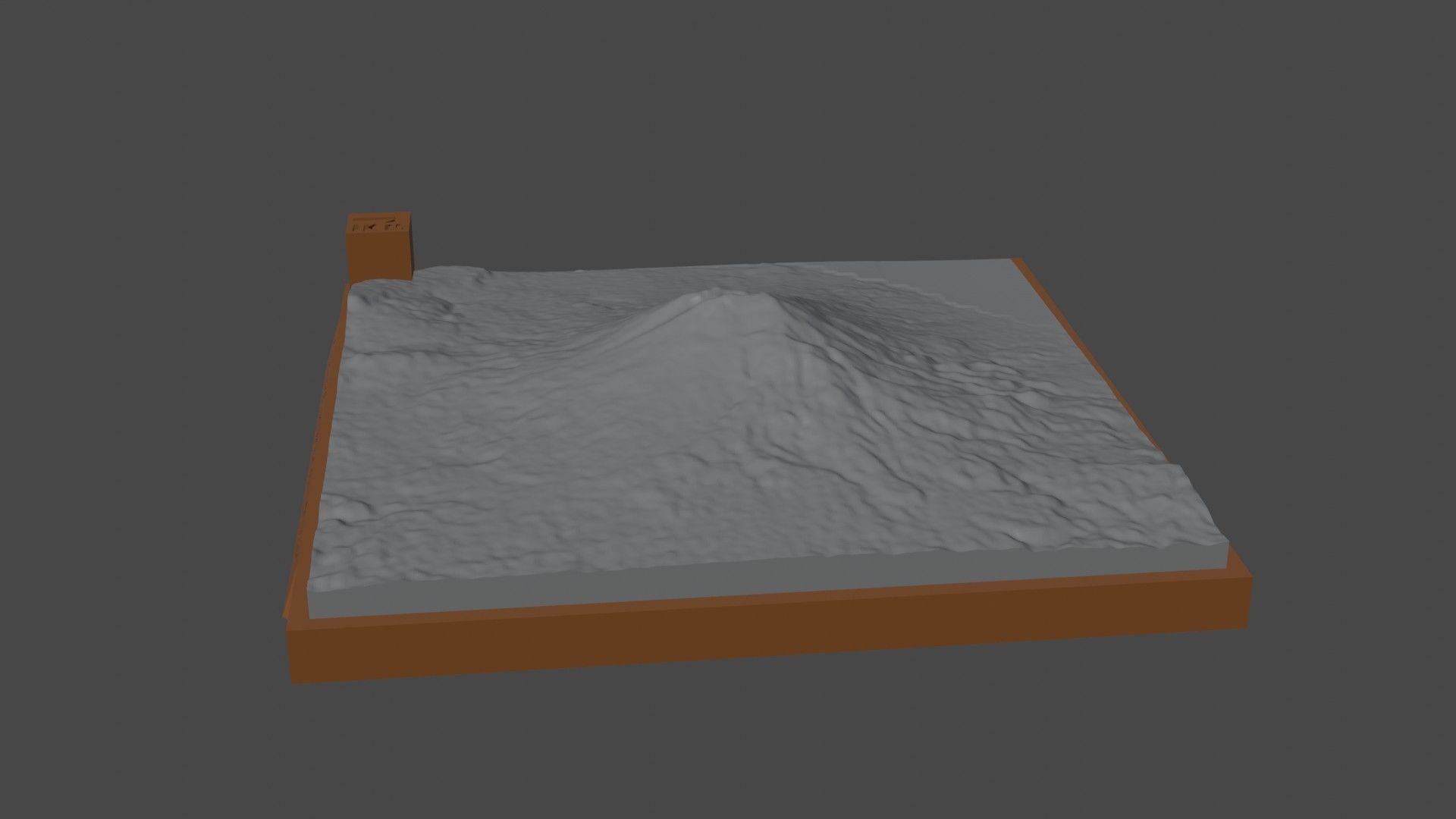 Gunung Gamkonora 3D model 3D printable | CGTrader