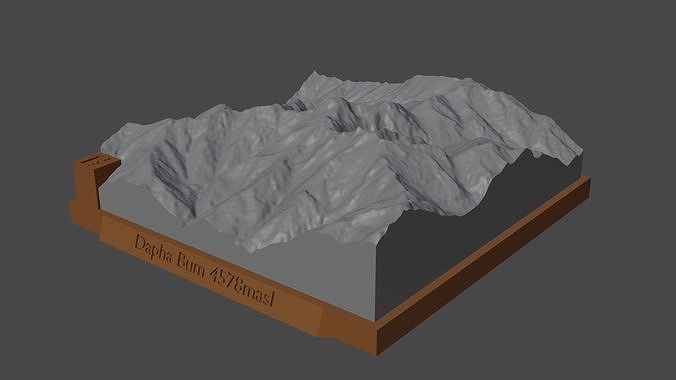 Dapha Bum 3D model 3D printable | CGTrader