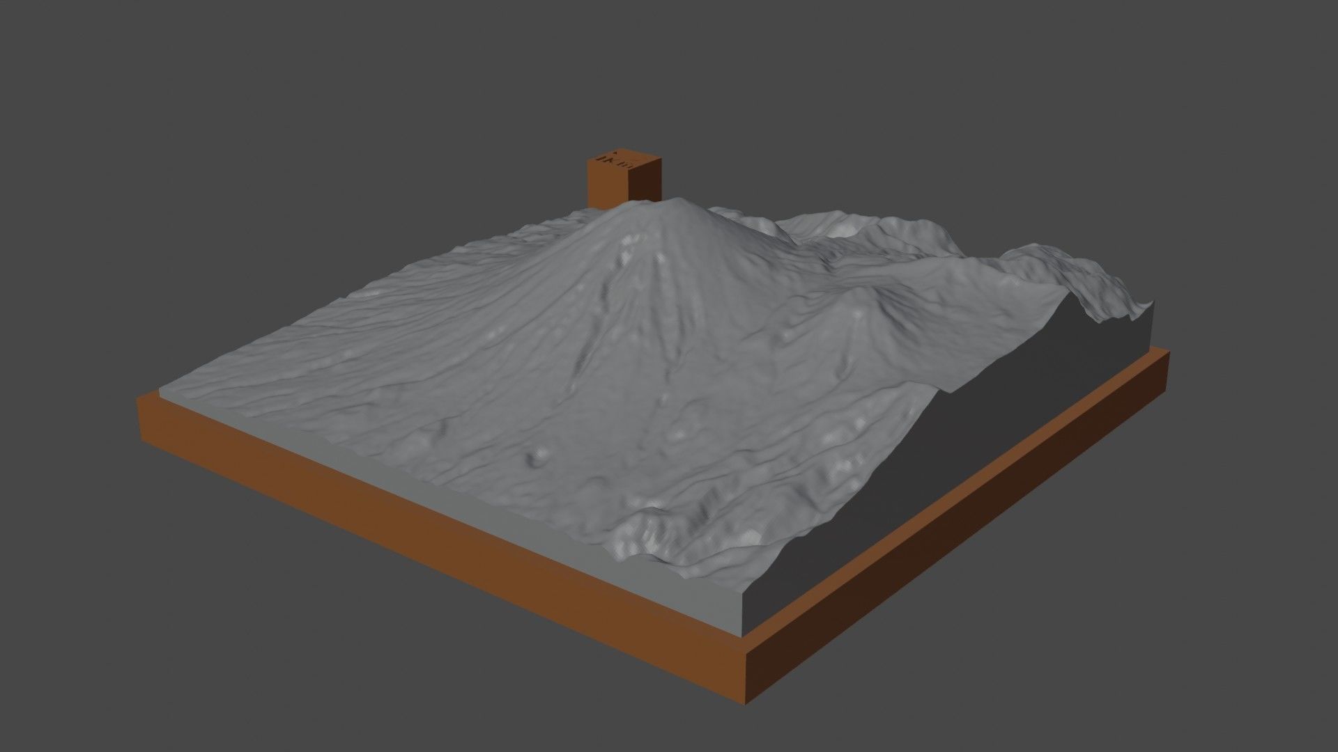 Gunung Semeru 3D model 3D printable | CGTrader