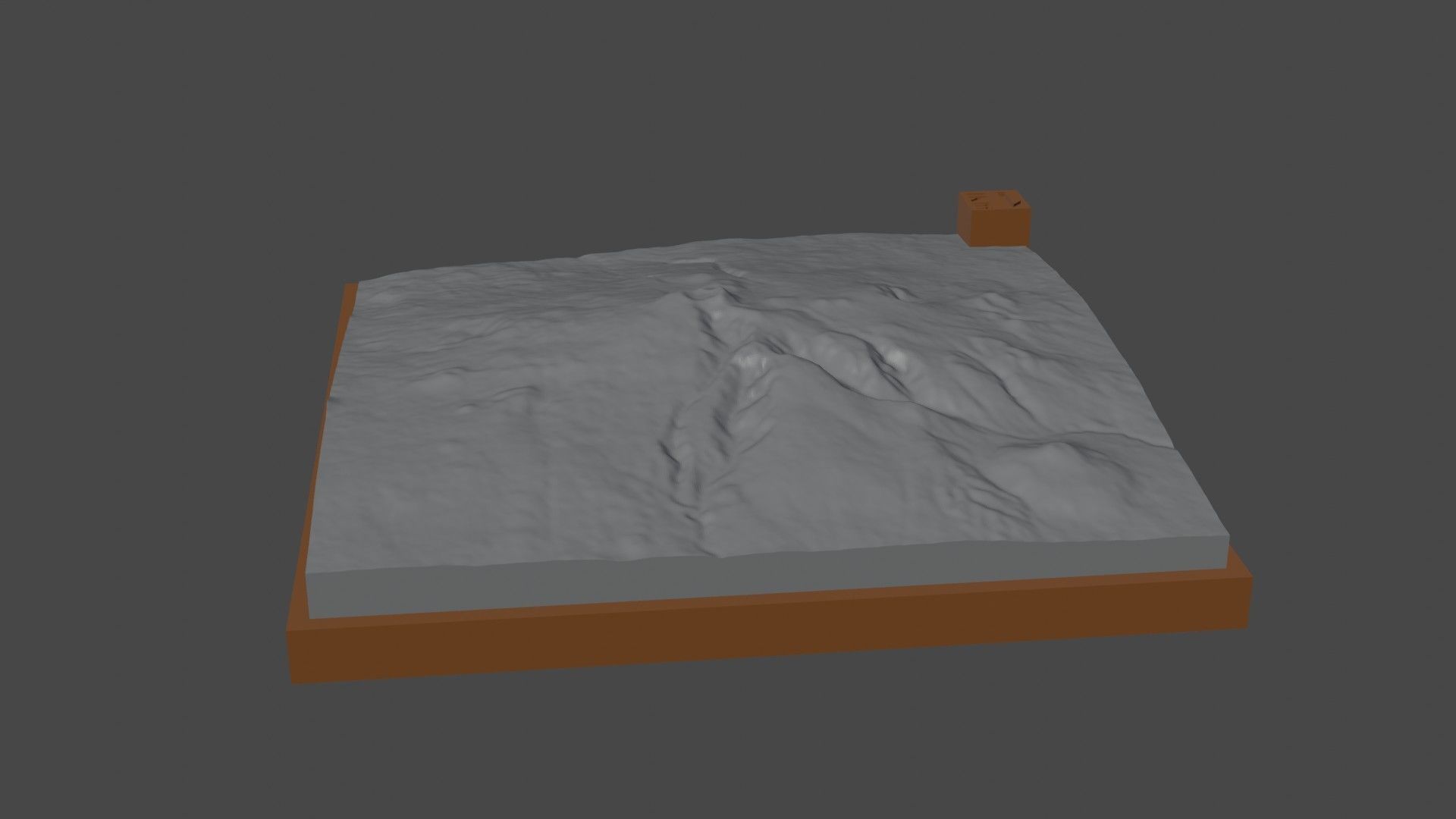 Halla-san mountain 3D model 3D printable | CGTrader