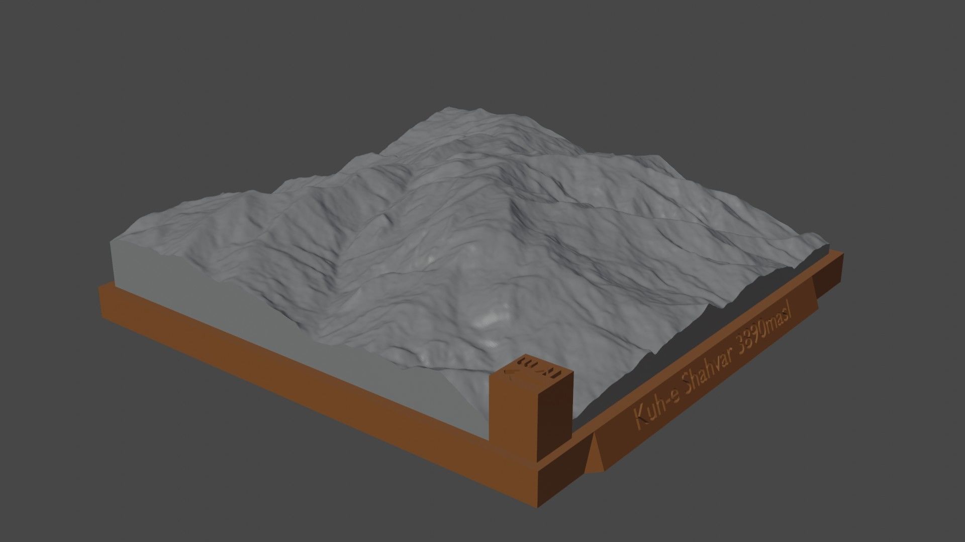 Kuh-e Shahvar 3D model 3D printable | CGTrader