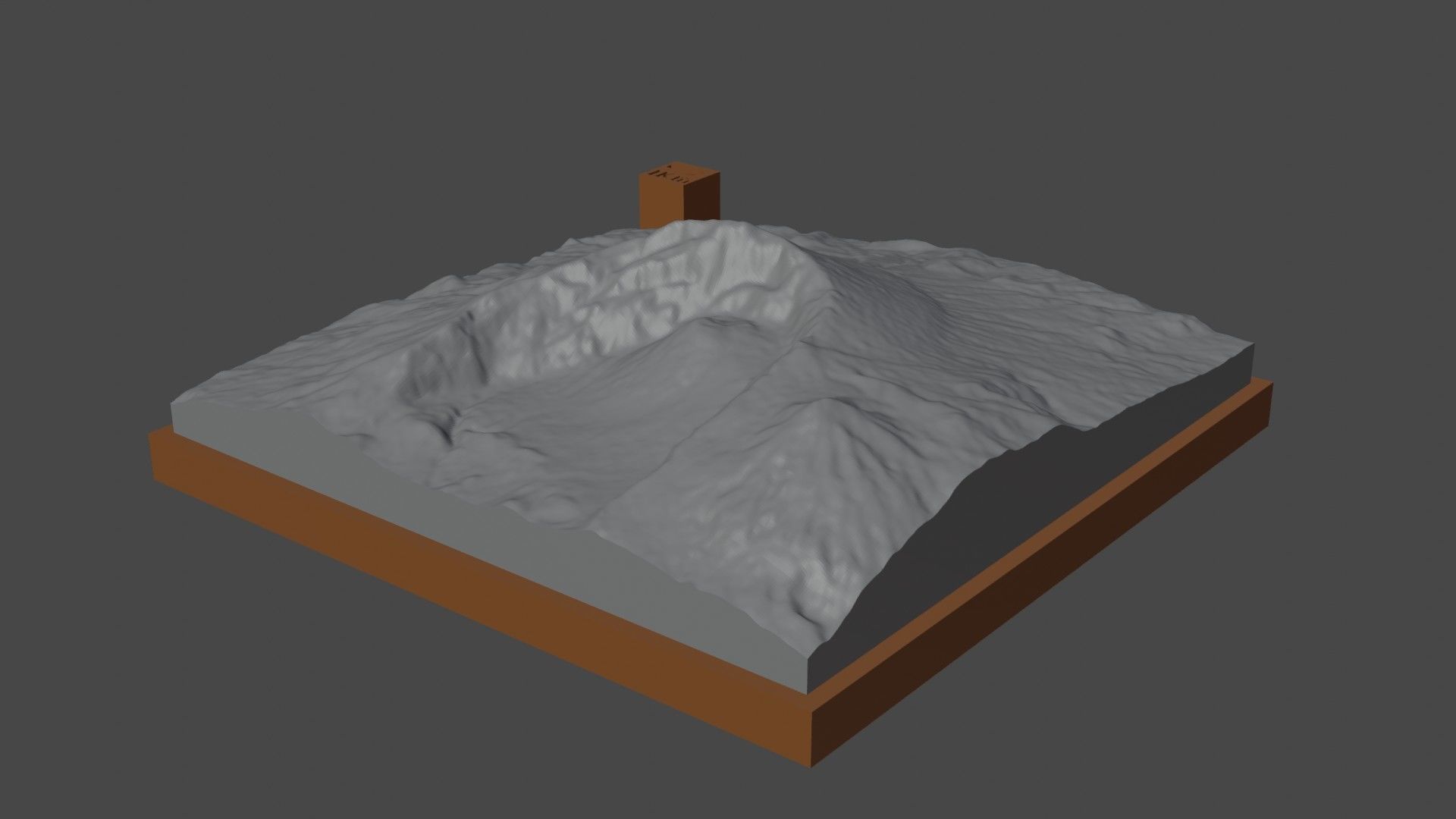 Mount Meru 3D model 3D printable | CGTrader