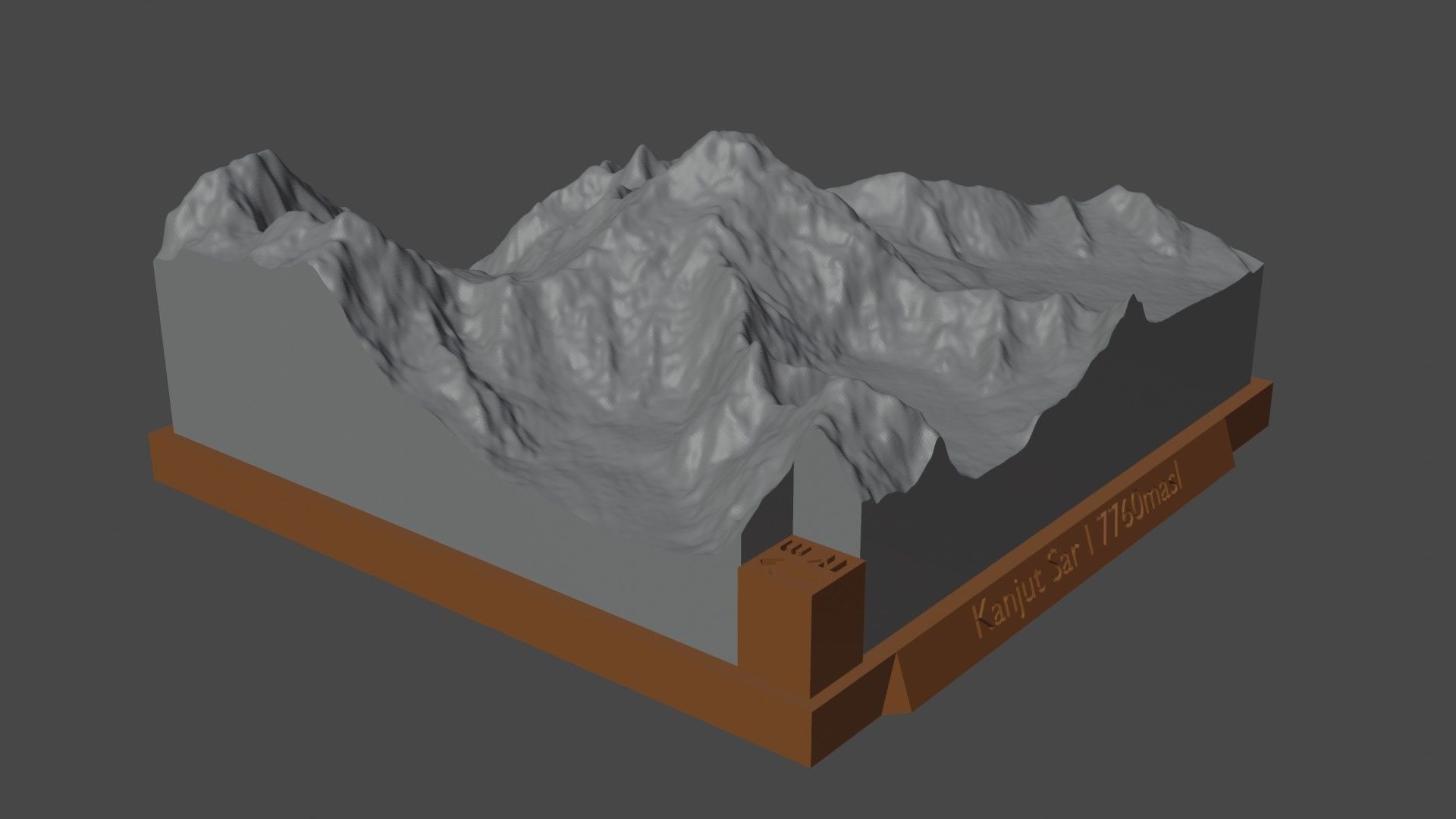 Kanjut Sar I 3D model 3D printable | CGTrader