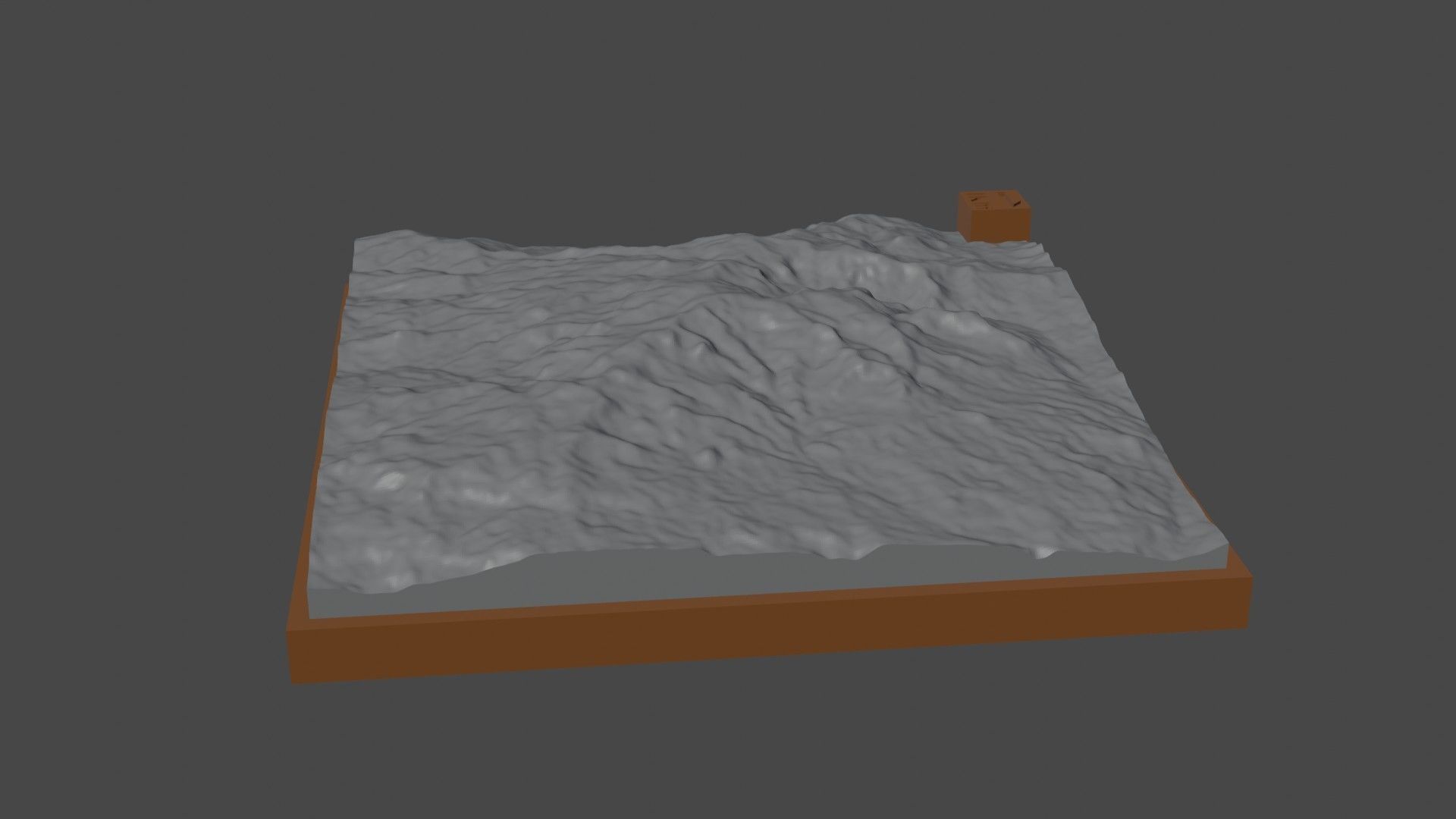 Mount Oku 3D model 3D printable | CGTrader