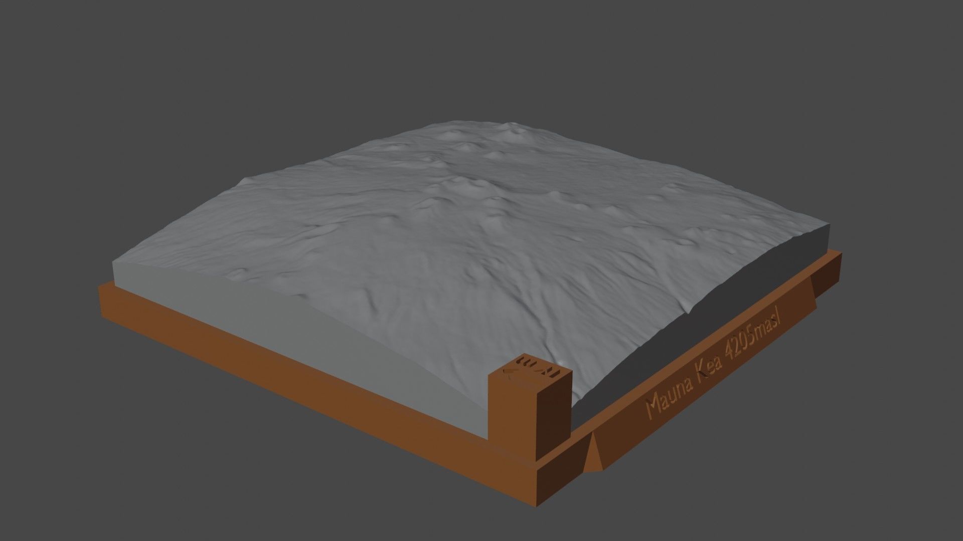 Mauna Kea 3D model 3D printable | CGTrader