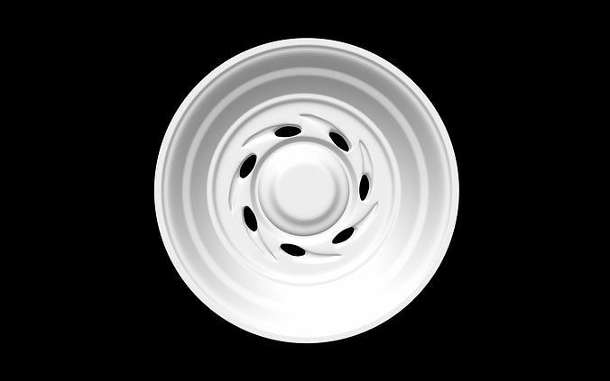 Weld Typhoon scalable and printable rim 3D model 3D printable | CGTrader