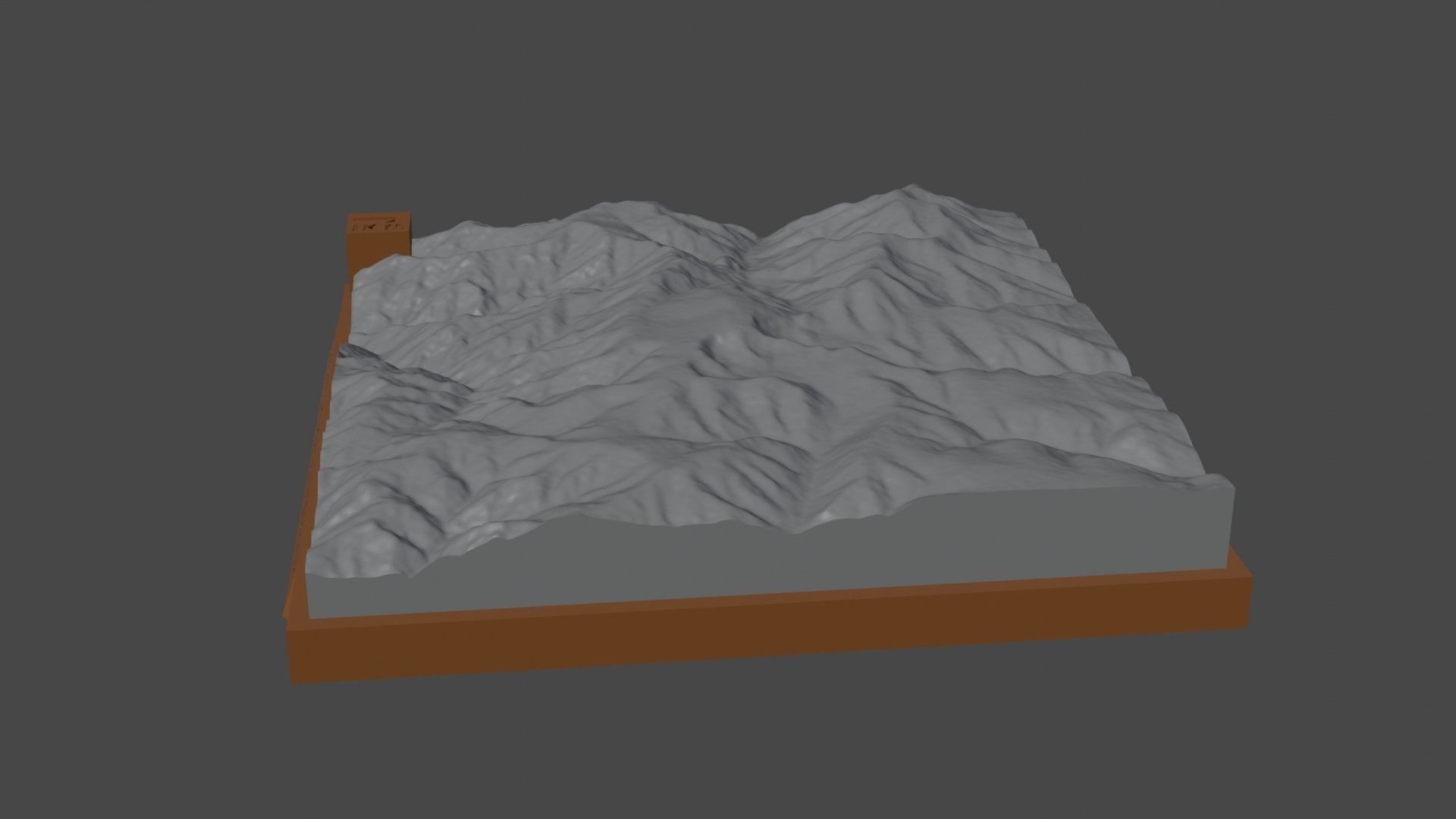Khrebet Tarbagatay HP 3D model 3D printable | CGTrader