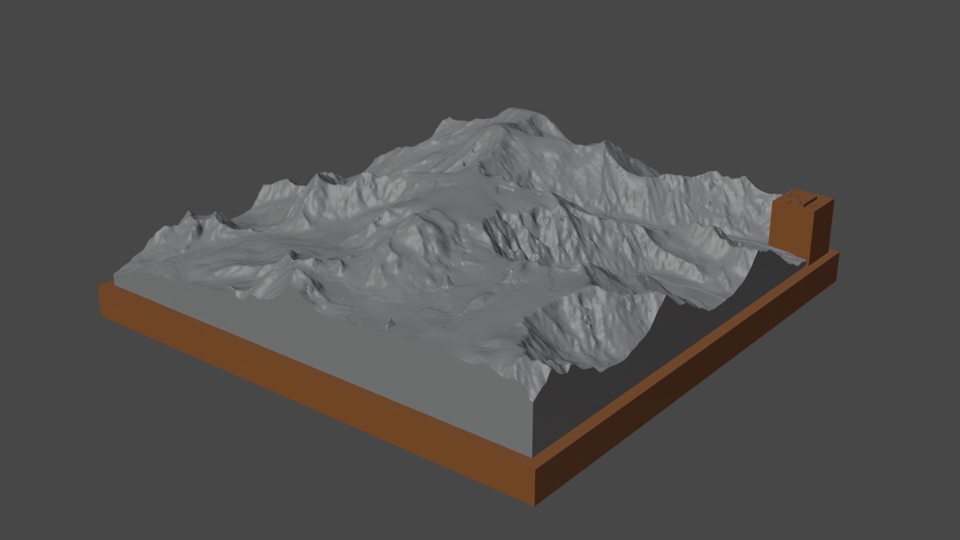 Mount Torbert 3D model 3D printable | CGTrader