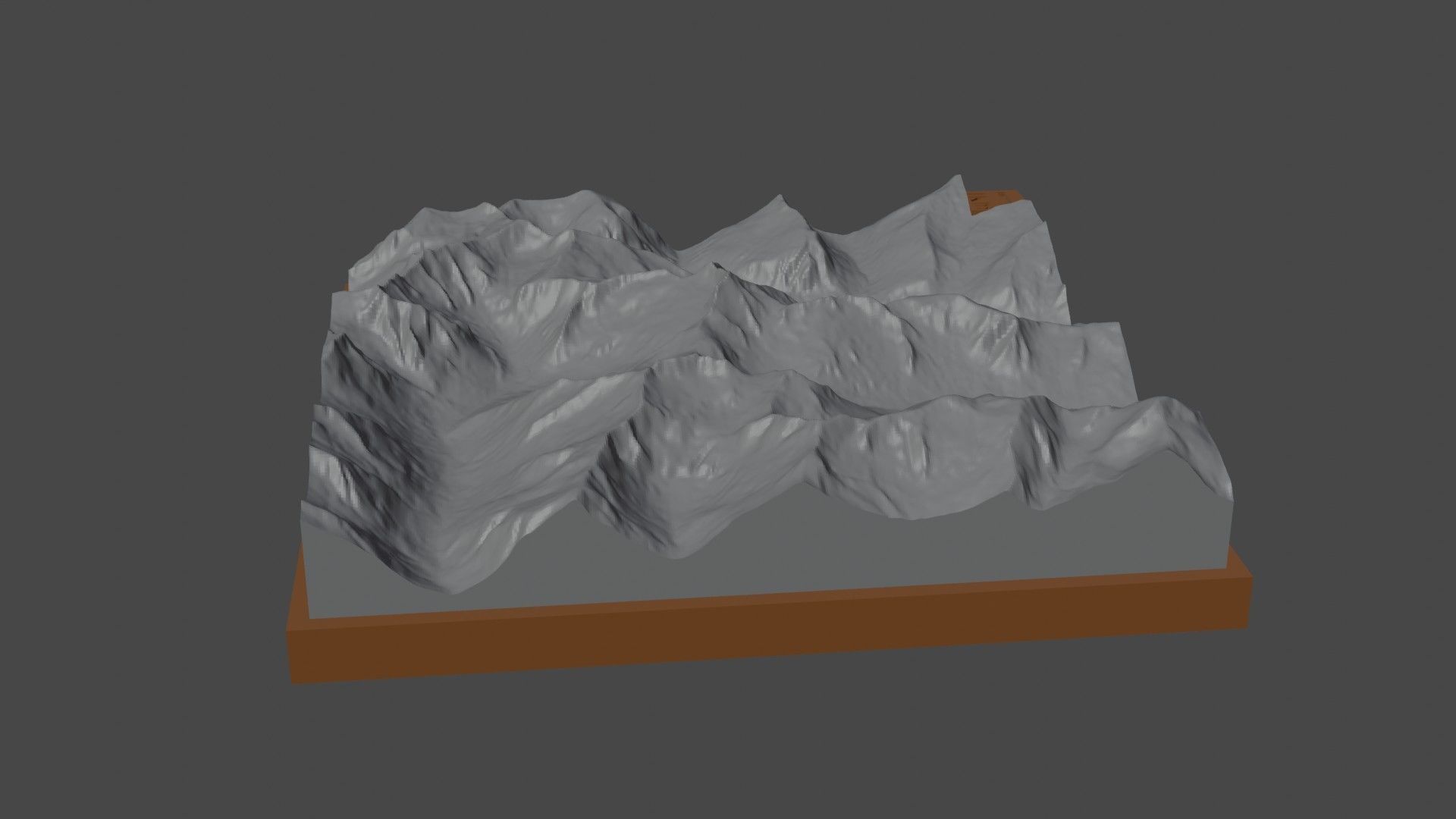 Mount Valpy 3D model 3D printable | CGTrader