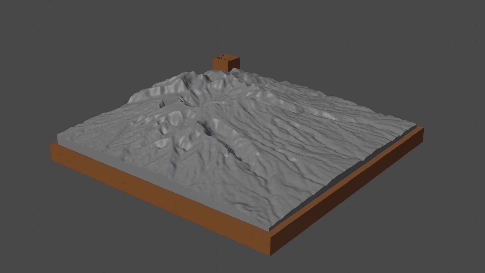 Mount Veve 3D model 3D printable | CGTrader