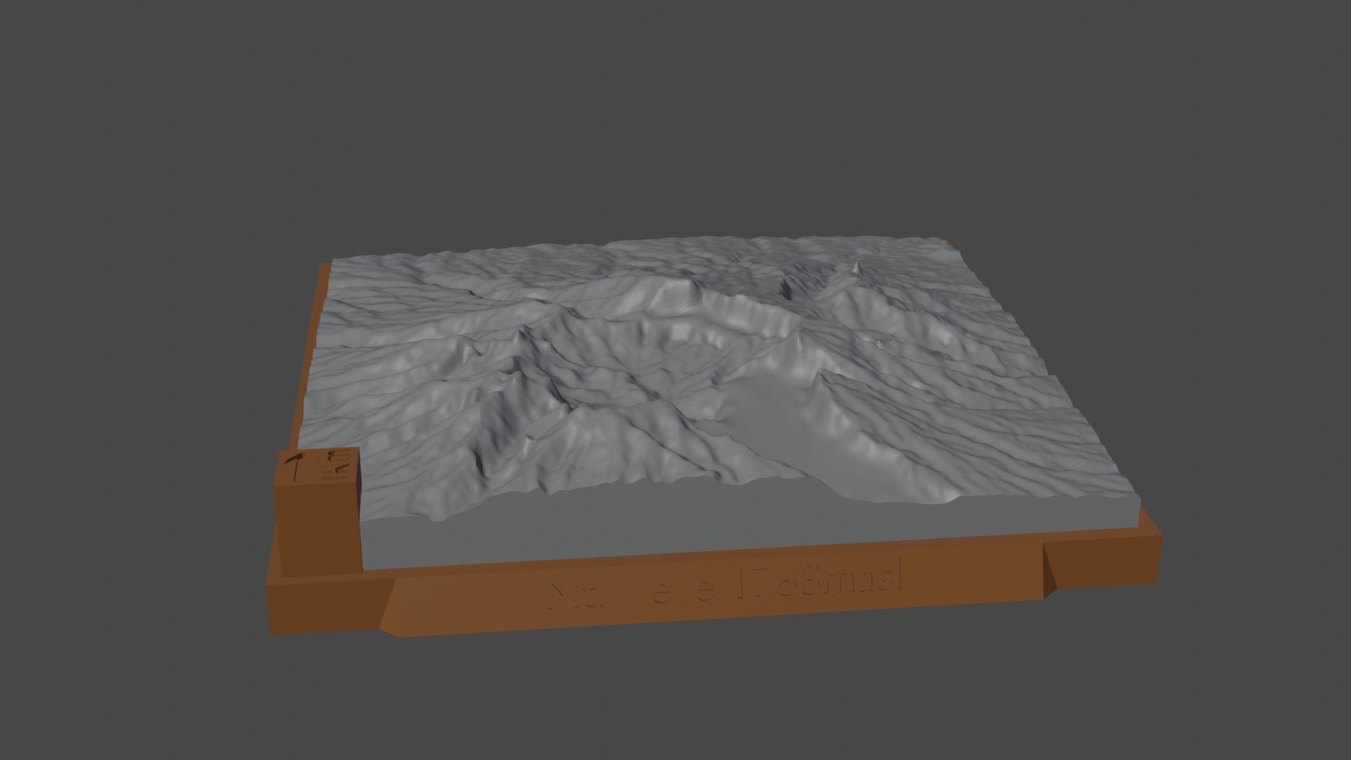 Mount Veve 3D model 3D printable | CGTrader