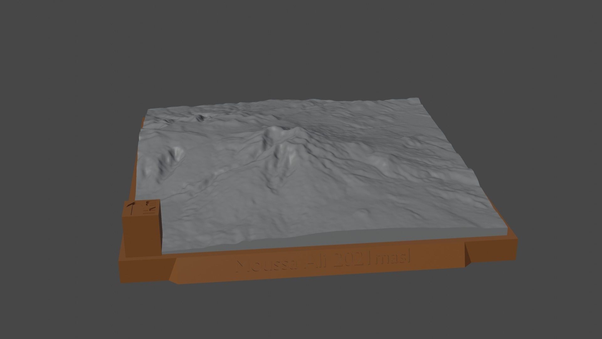 Moussa Ali 3D model 3D printable | CGTrader