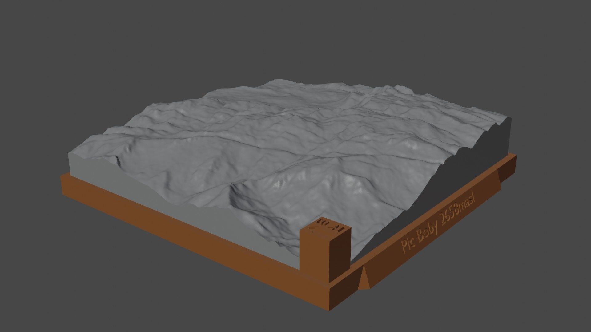 Pic Boby 3D model 3D printable | CGTrader