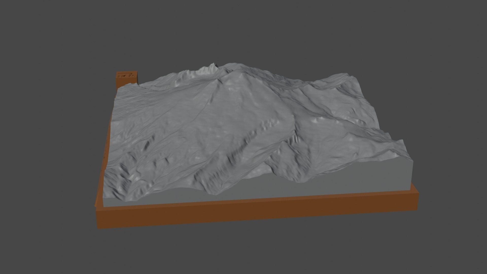 Mount Baker 3D model 3D printable | CGTrader