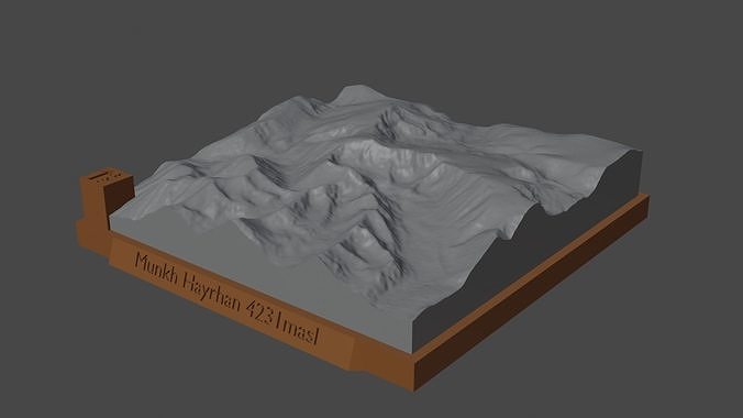 Munkh Hayrhan 3D model 3D printable | CGTrader