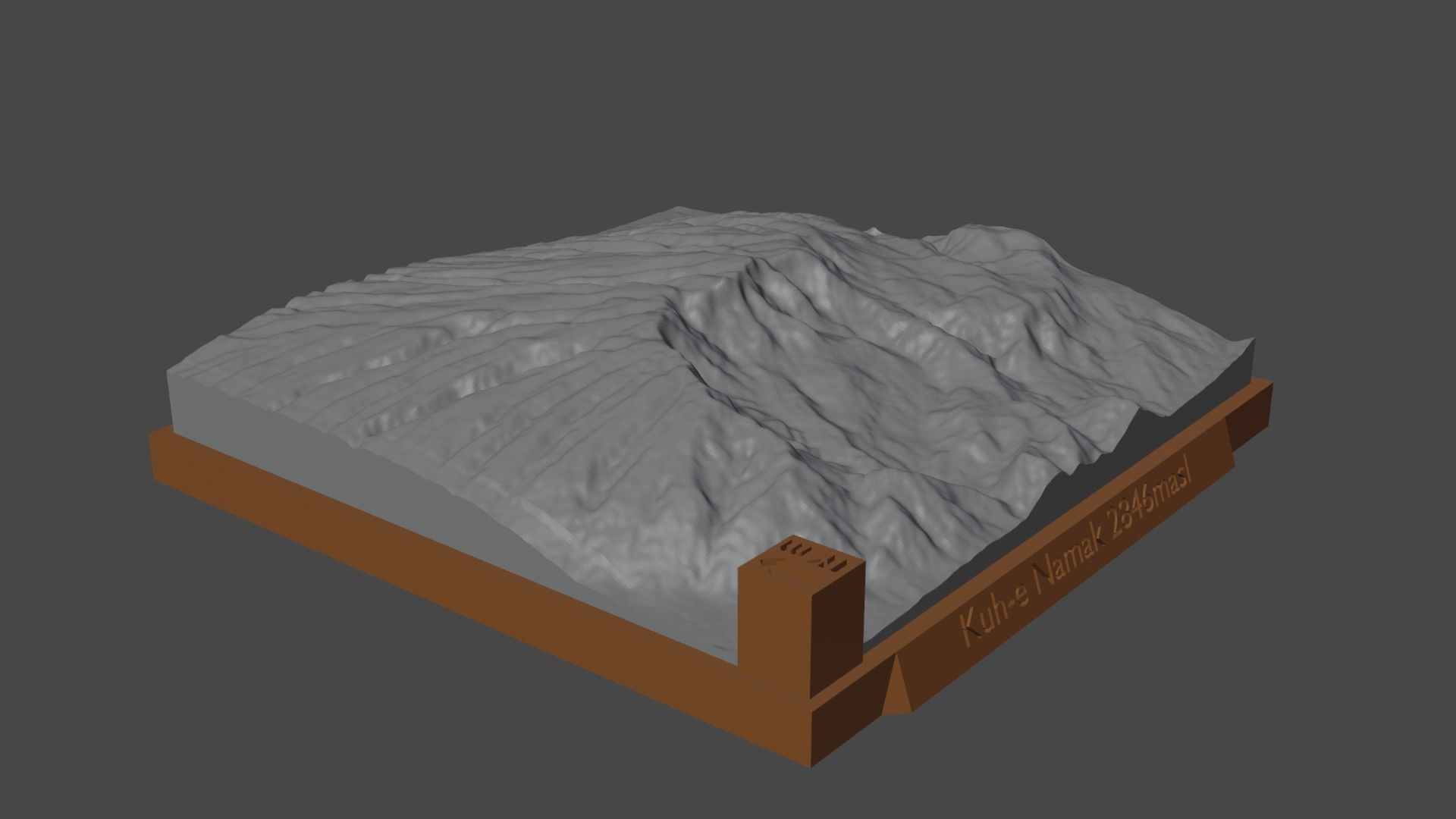 Kuh-e Namak 3D model 3D printable | CGTrader