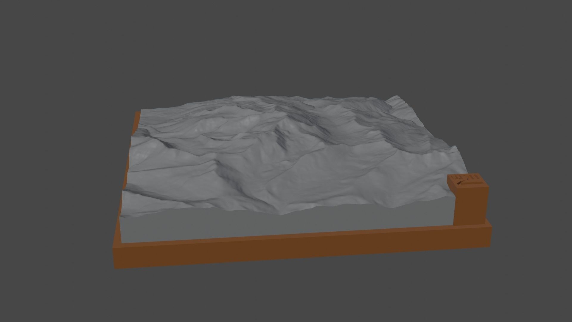 Mount Eddy 3D model 3D printable | CGTrader